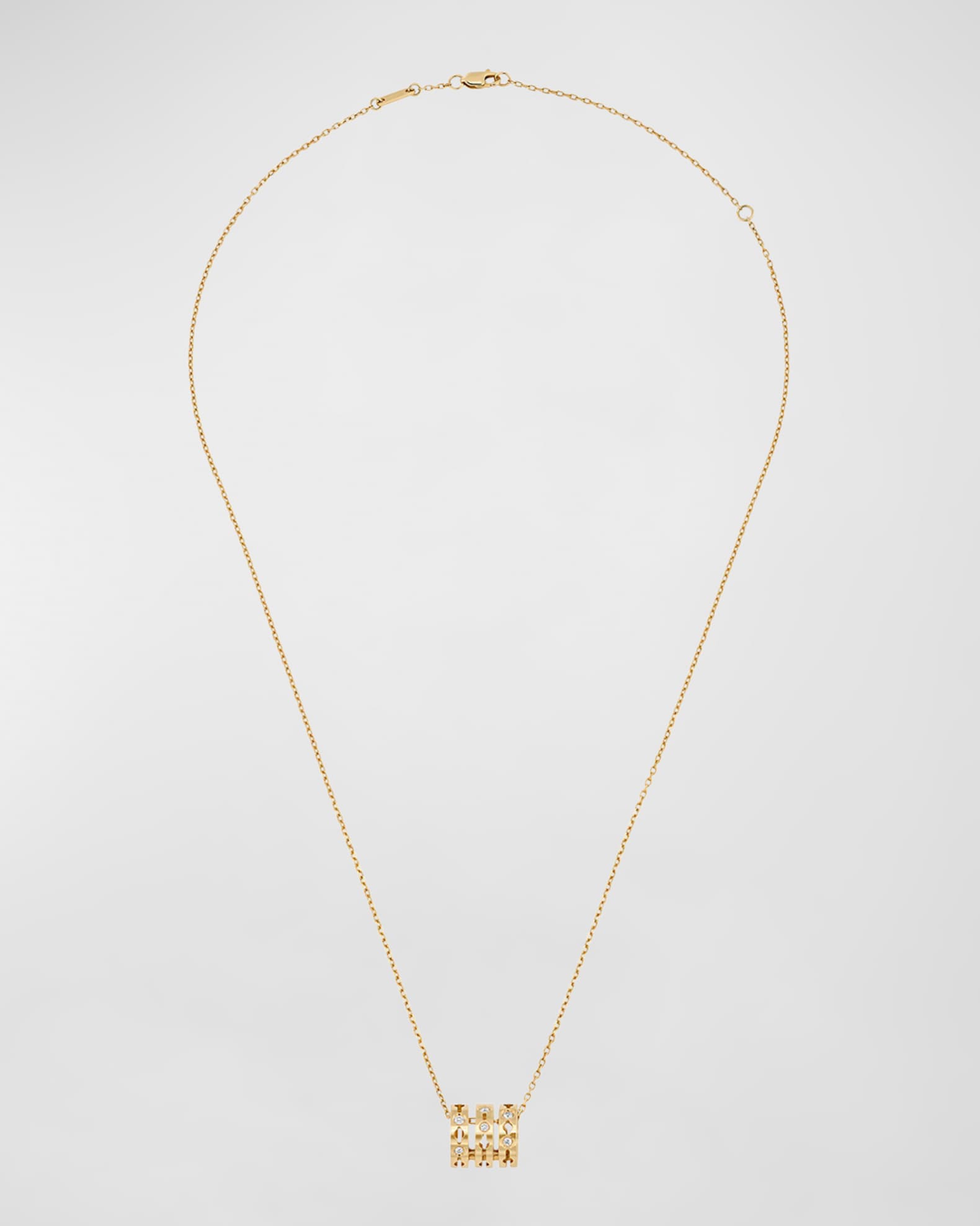 DINH VAN Pulse Pendant Necklace with Diamonds | Neiman Marcus