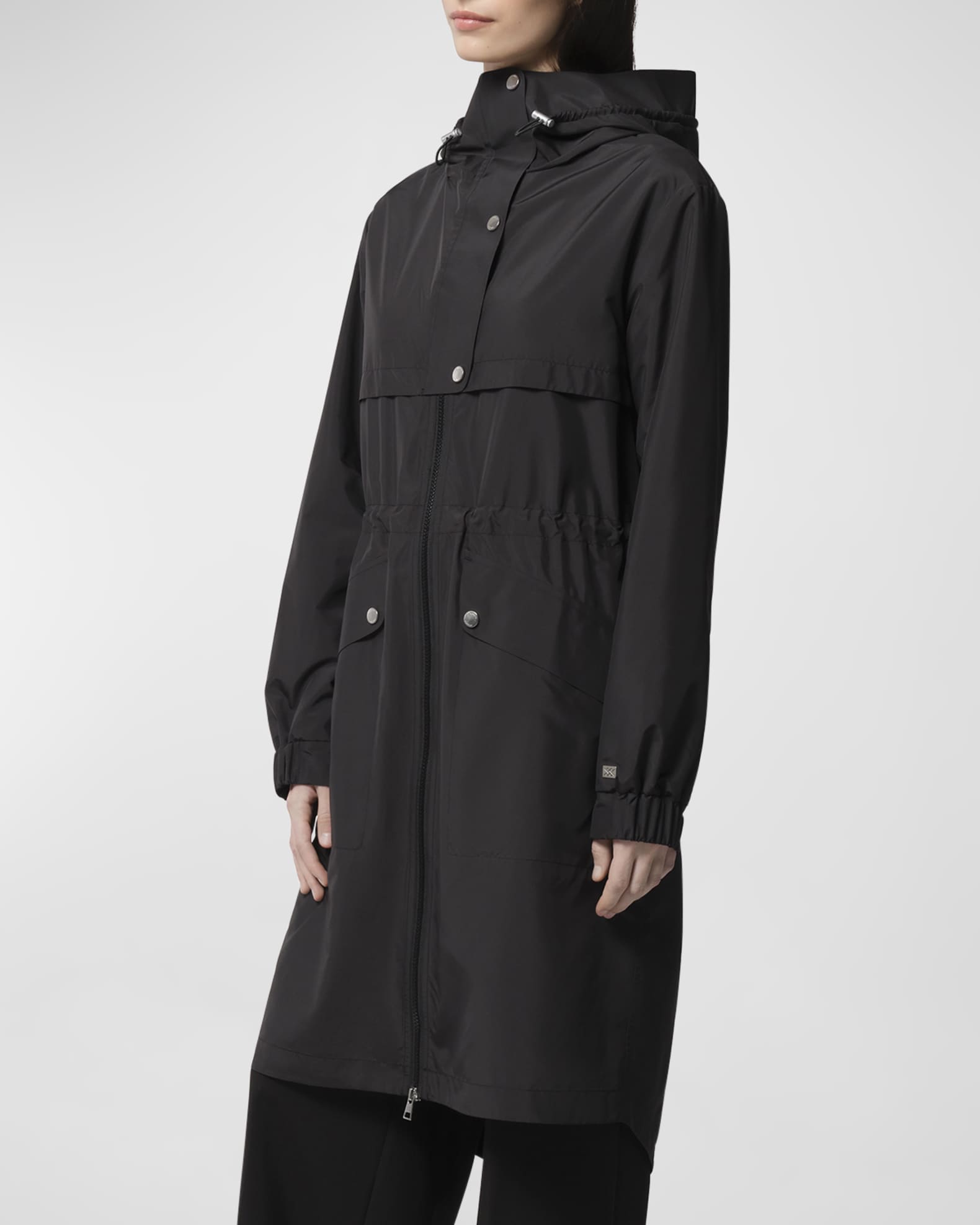 Soia & Kyo Hooded Utility Jacket | Neiman Marcus