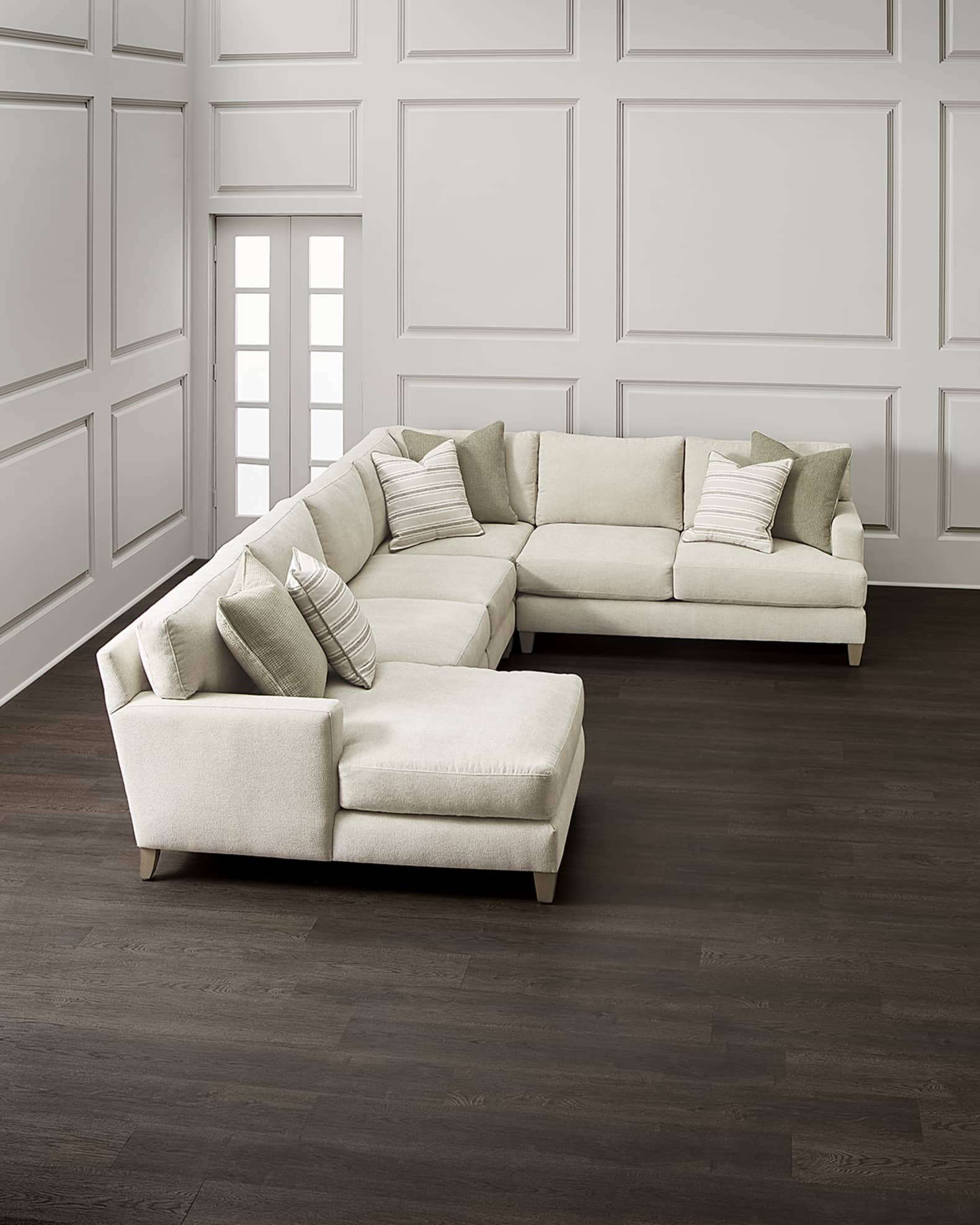 Bernhardt Mila 5-Piece Left Chaise Sectional | Neiman Marcus