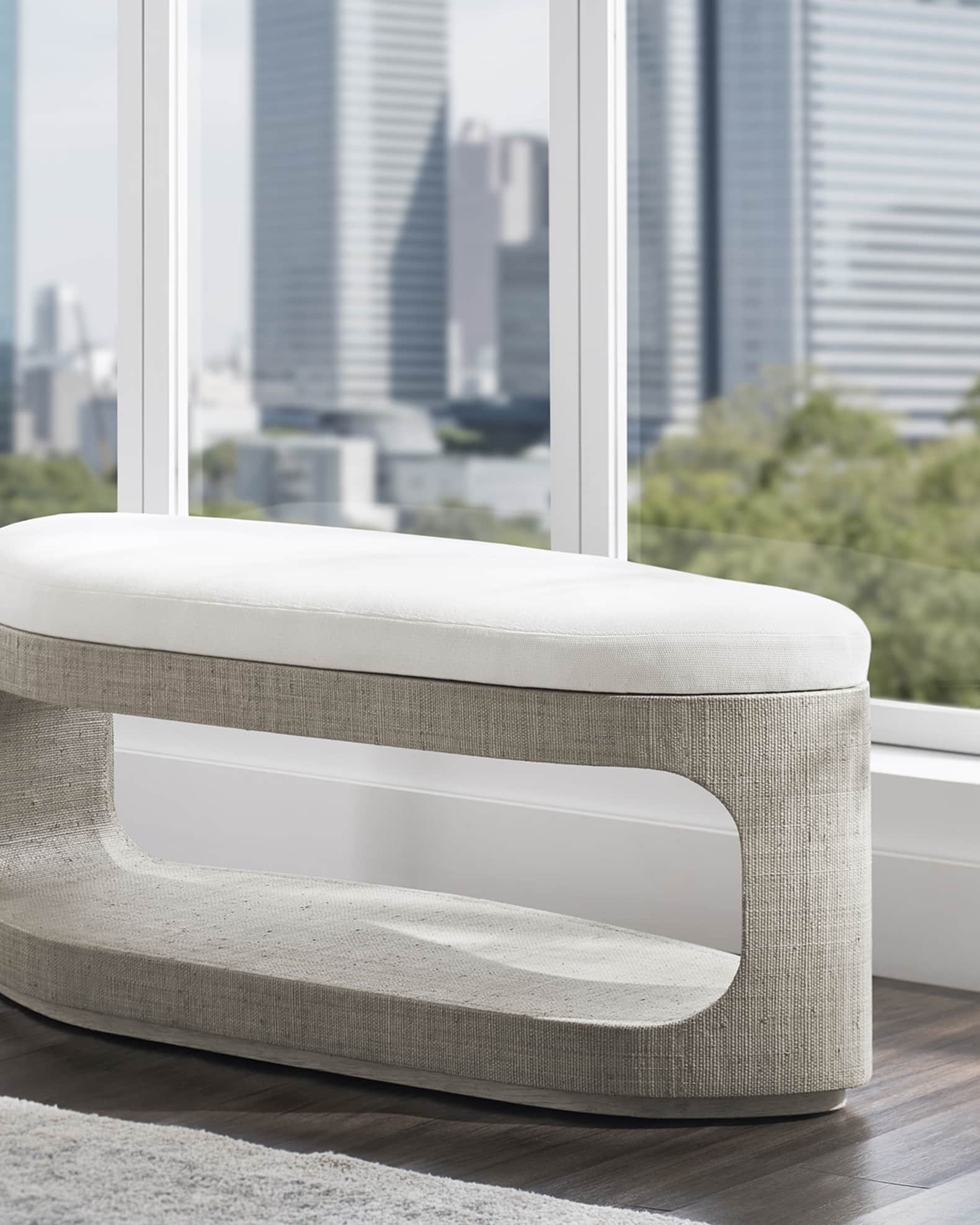 Palecek Geneva Bench, 48" | Neiman Marcus