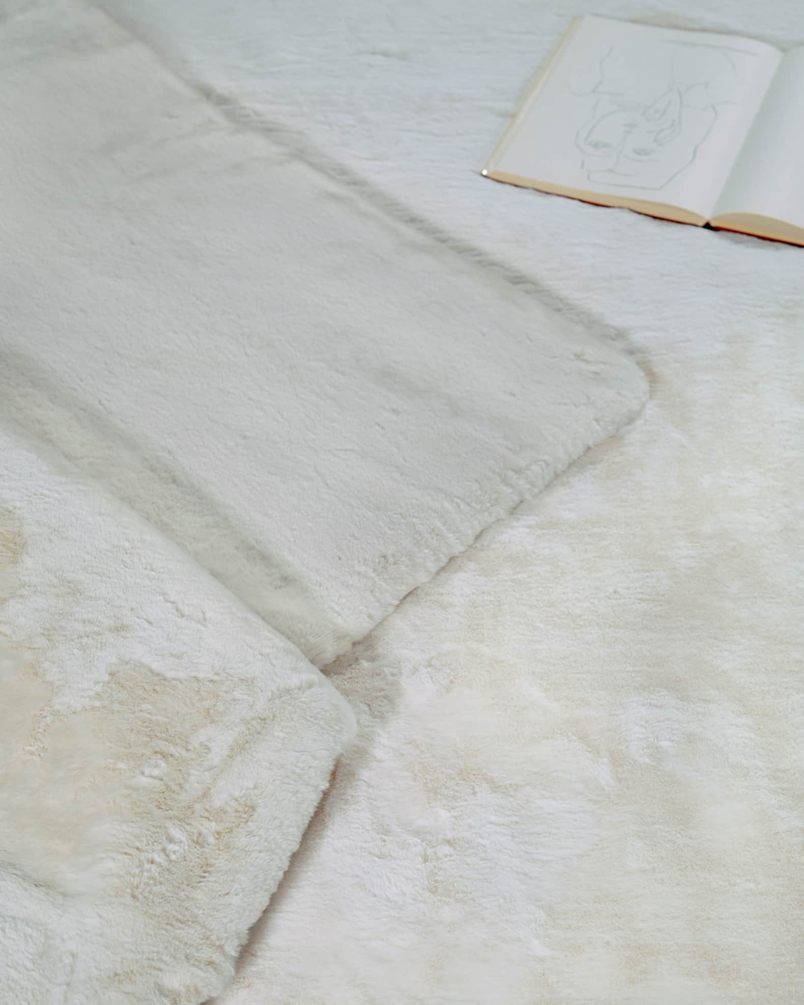 Faux Mink Rug Collection | Neiman Marcus