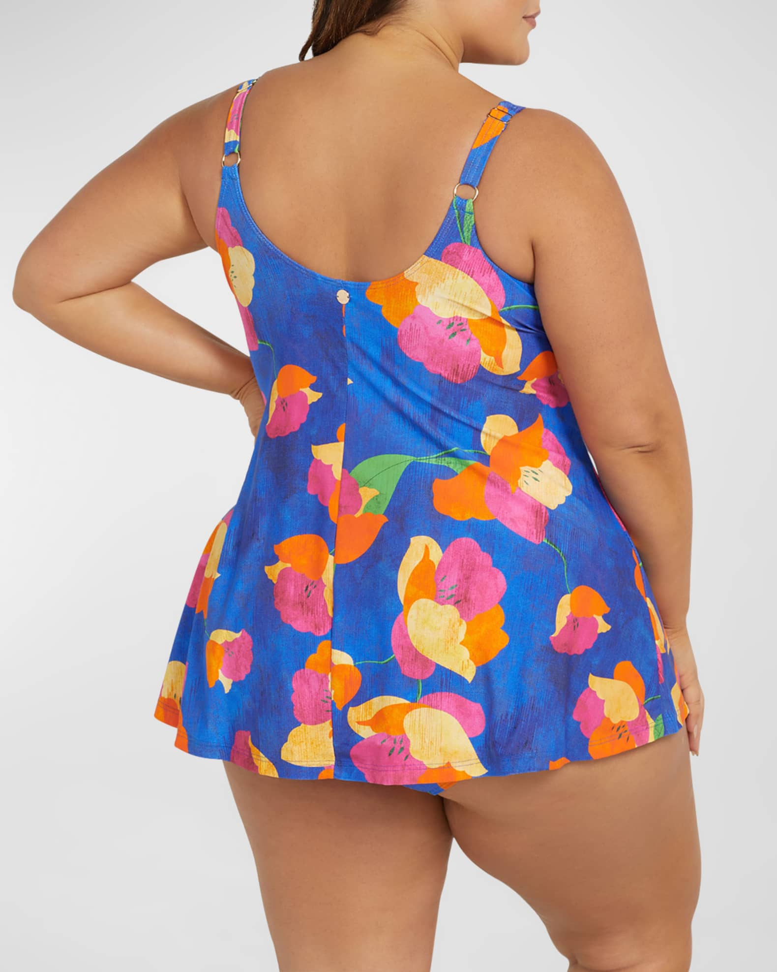 Artesands Plus Size Au Contraire Delacroix Swimdress | Neiman Marcus