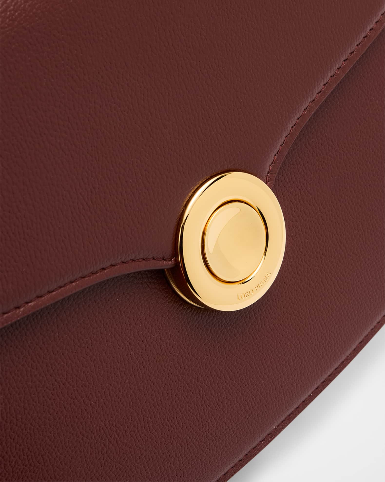 Loro Piana Ghiera Small Leather Crossbody Bag | Neiman Marcus
