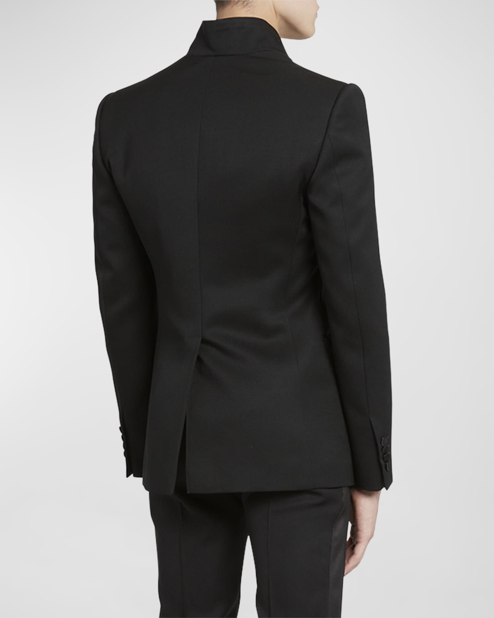 Alexander McQueen Men's Twisted Reverse Tuxedo Jacket | Neiman Marcus