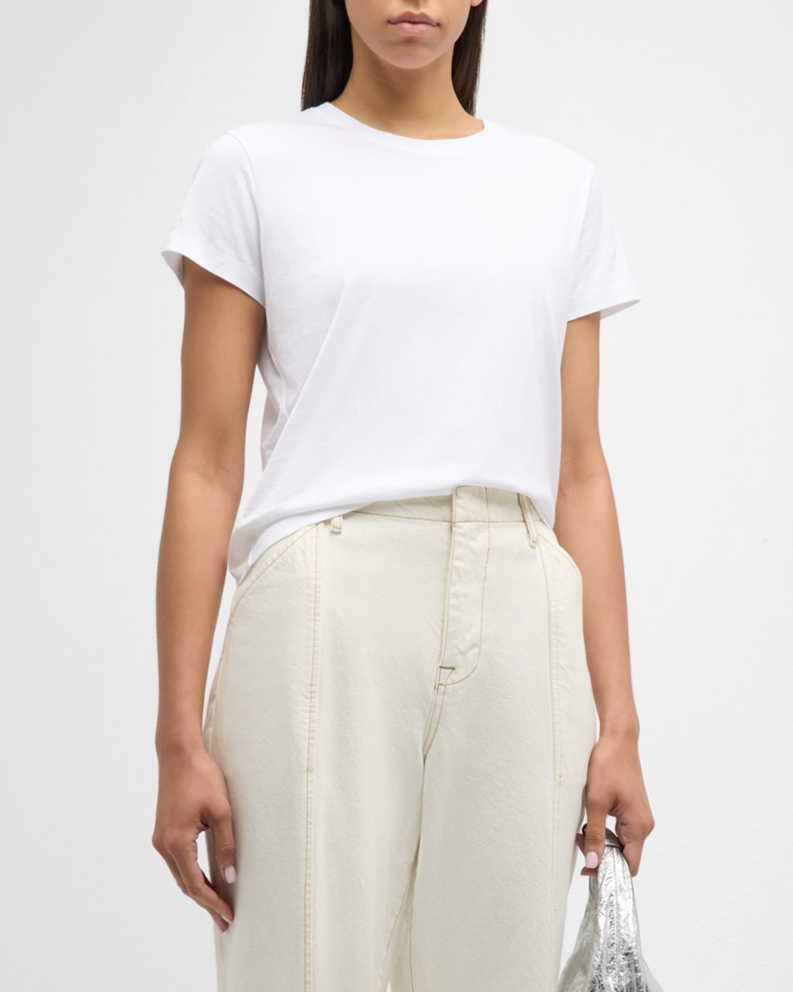 FRAME Baby Tee | Neiman Marcus