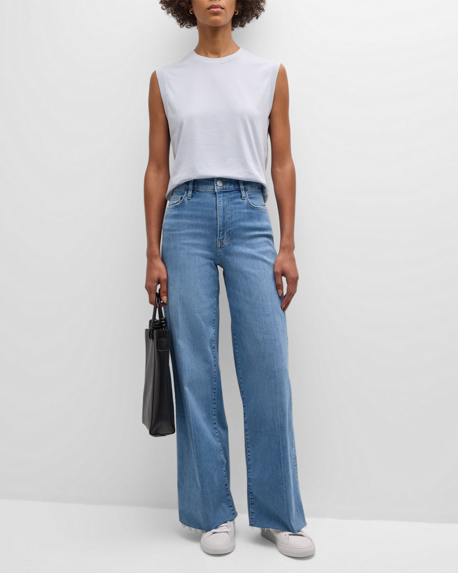 Crewneck Muscle Tank | Neiman Marcus
