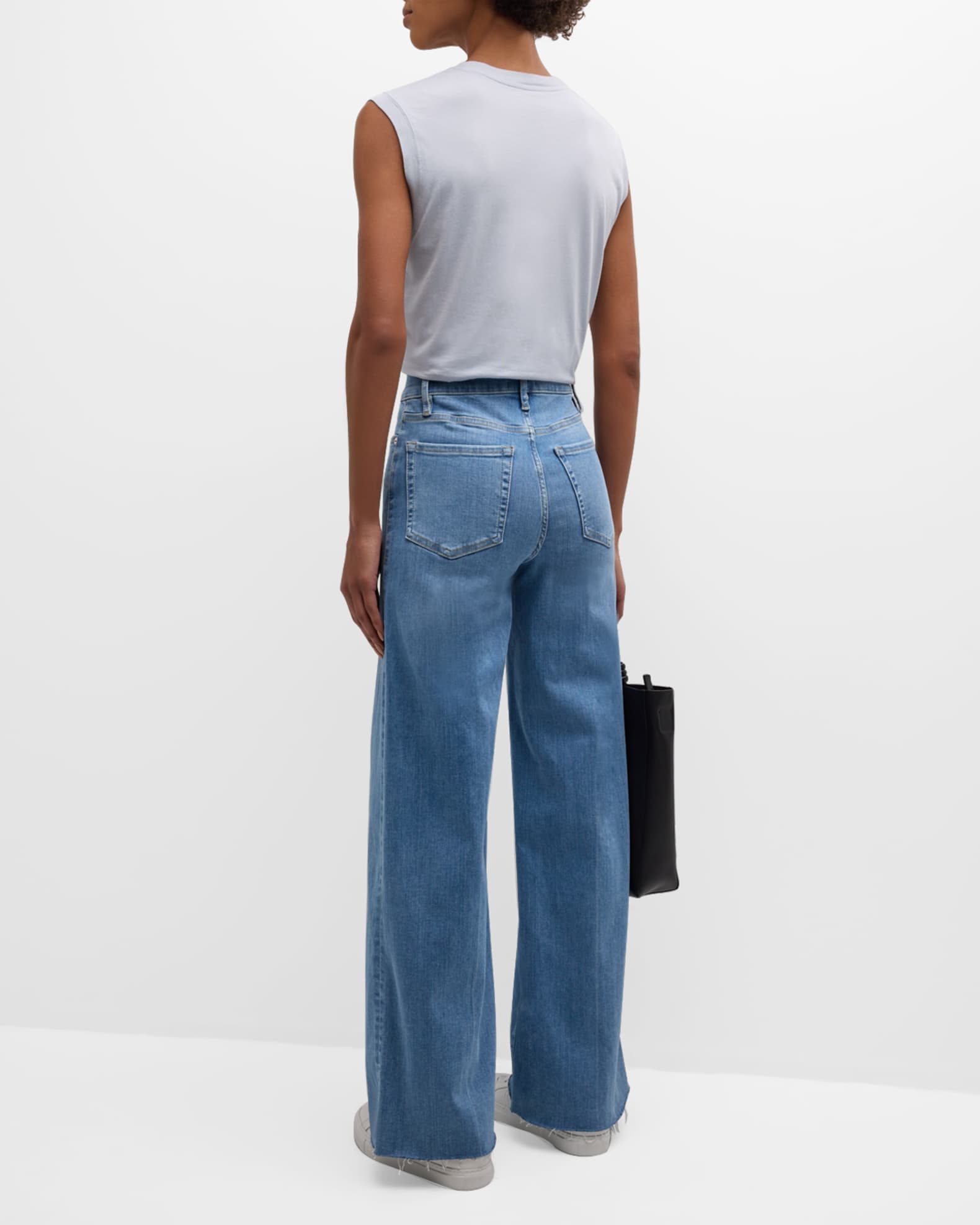 Crewneck Muscle Tank | Neiman Marcus