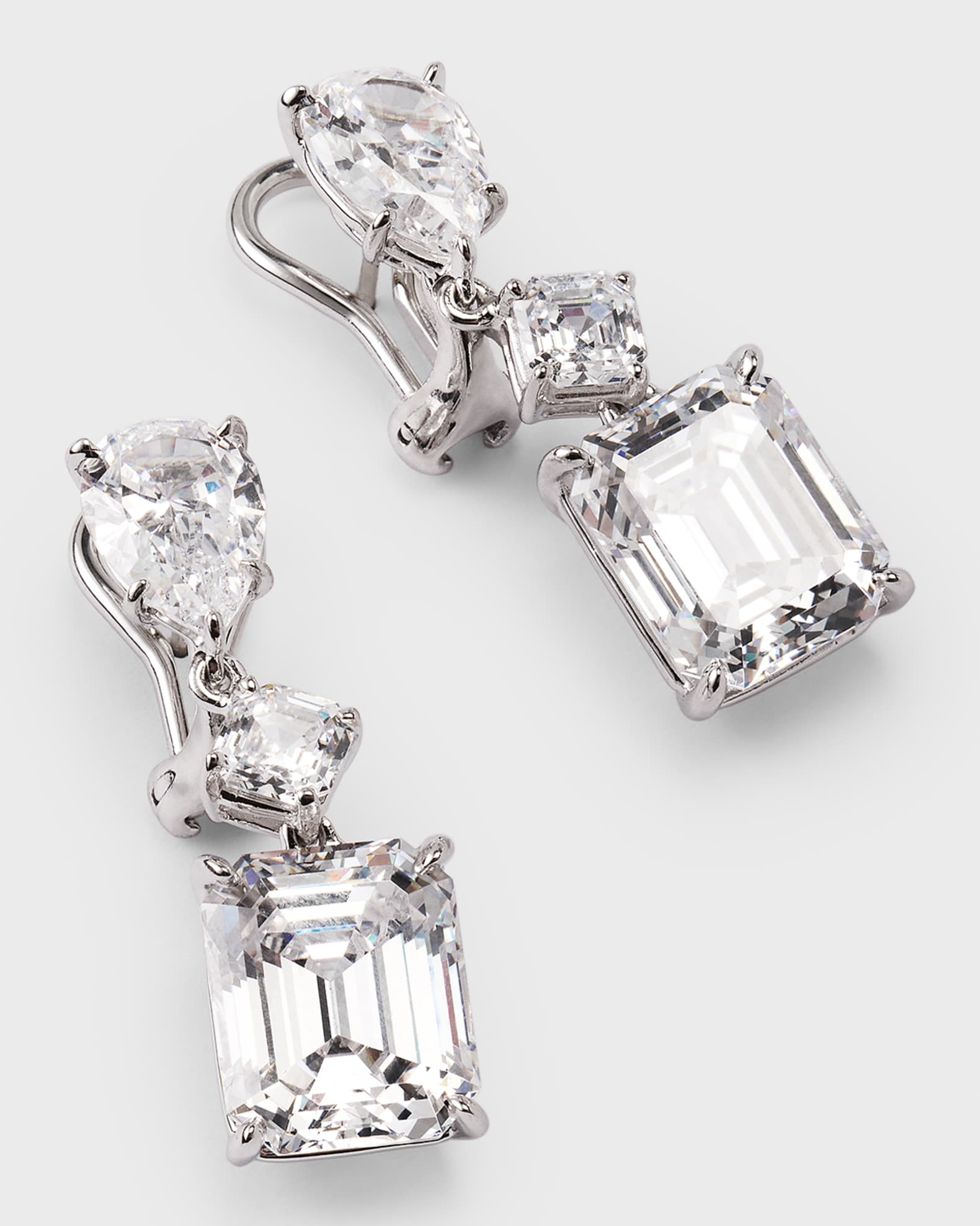 Fantasia by DeSerio Cubic Zirconia Drop Earrings | Neiman Marcus