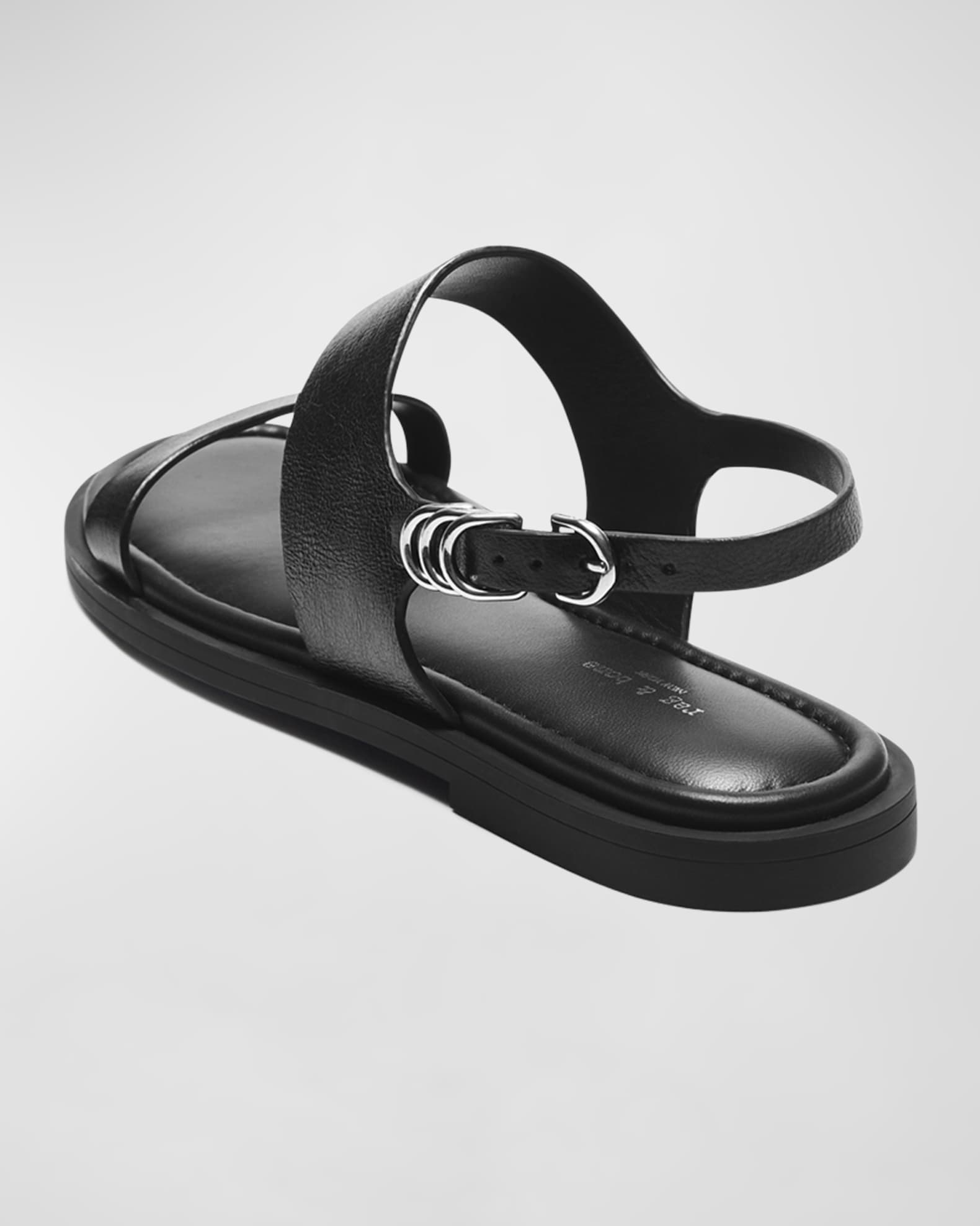 Rag & Bone Geo Leather Slingback Sandals | Neiman Marcus