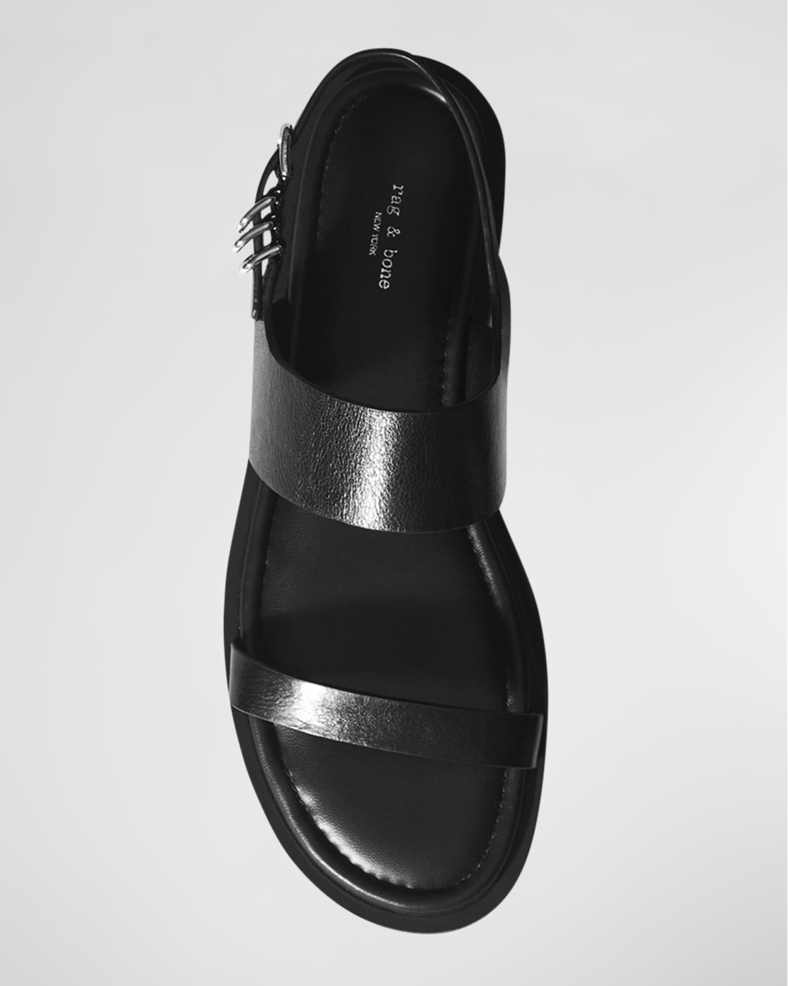 Rag & Bone Geo Leather Slingback Sandals | Neiman Marcus