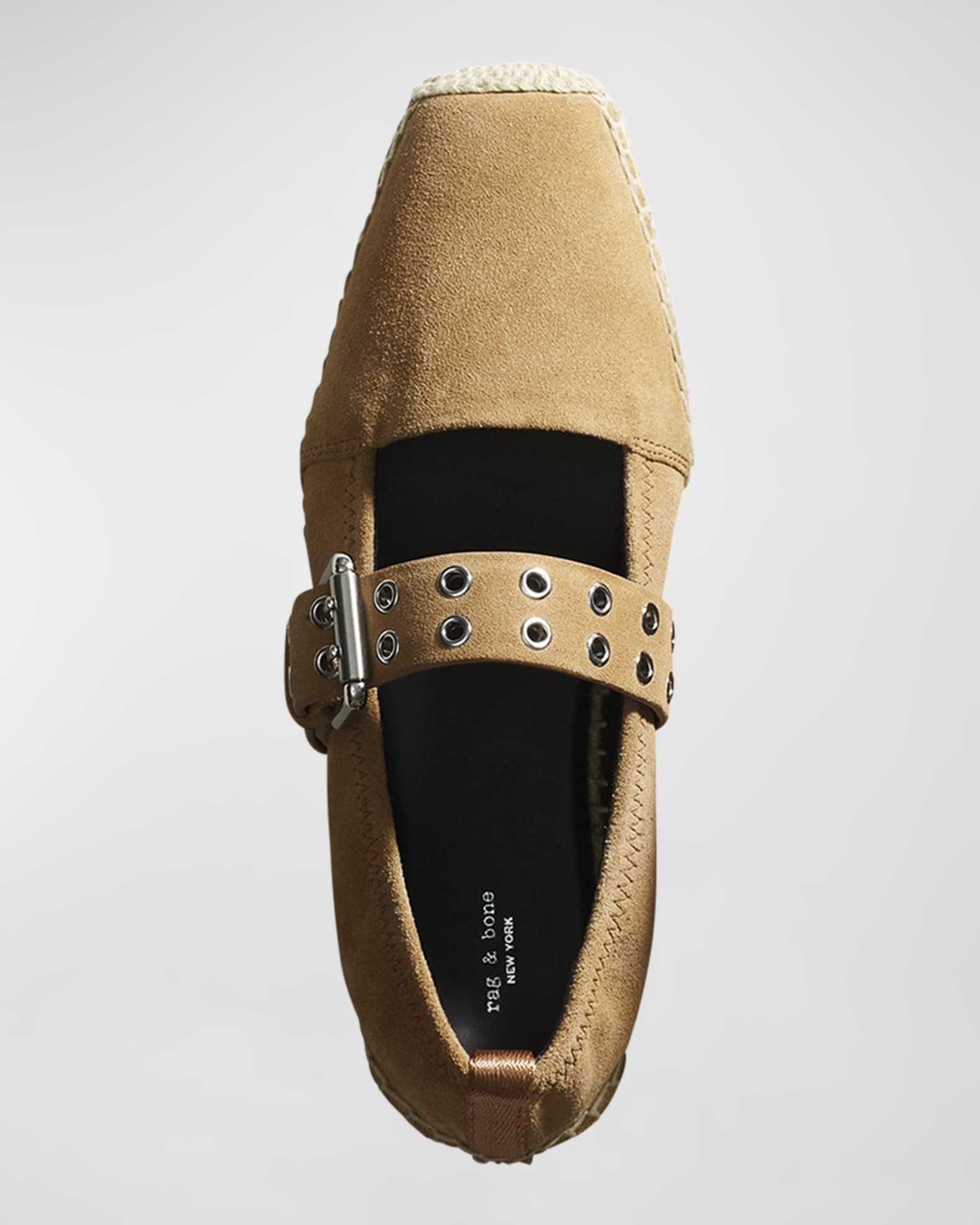 Rag & Bone Anteros Suede Mary Jane Espadrilles | Neiman Marcus