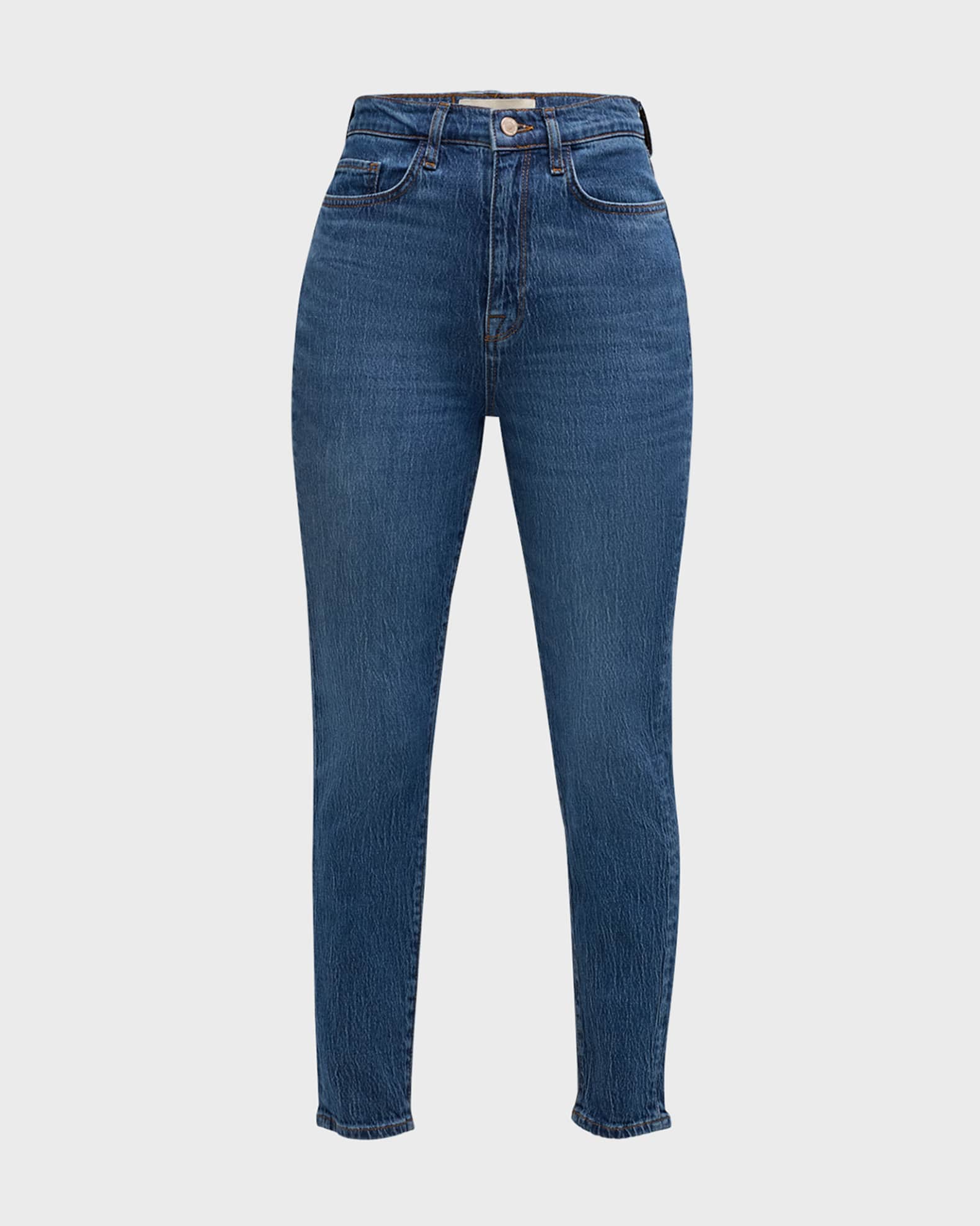 Triarchy Ms. Ava High-Rise Retro Skinny Jeans | Neiman Marcus