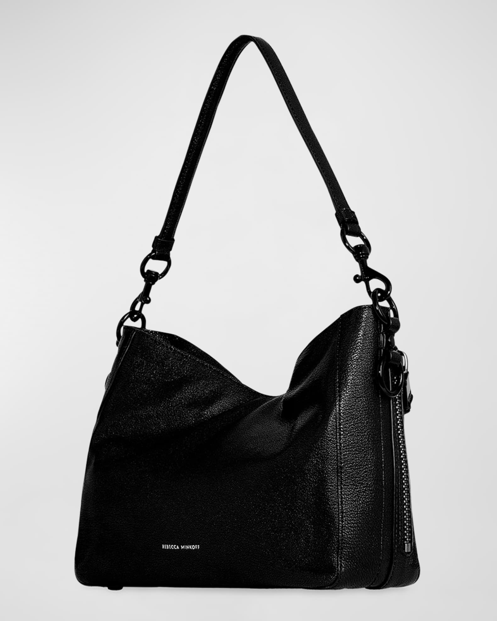 Rebecca Minkoff Mab Zip Leather Crossbody Bag | Neiman Marcus