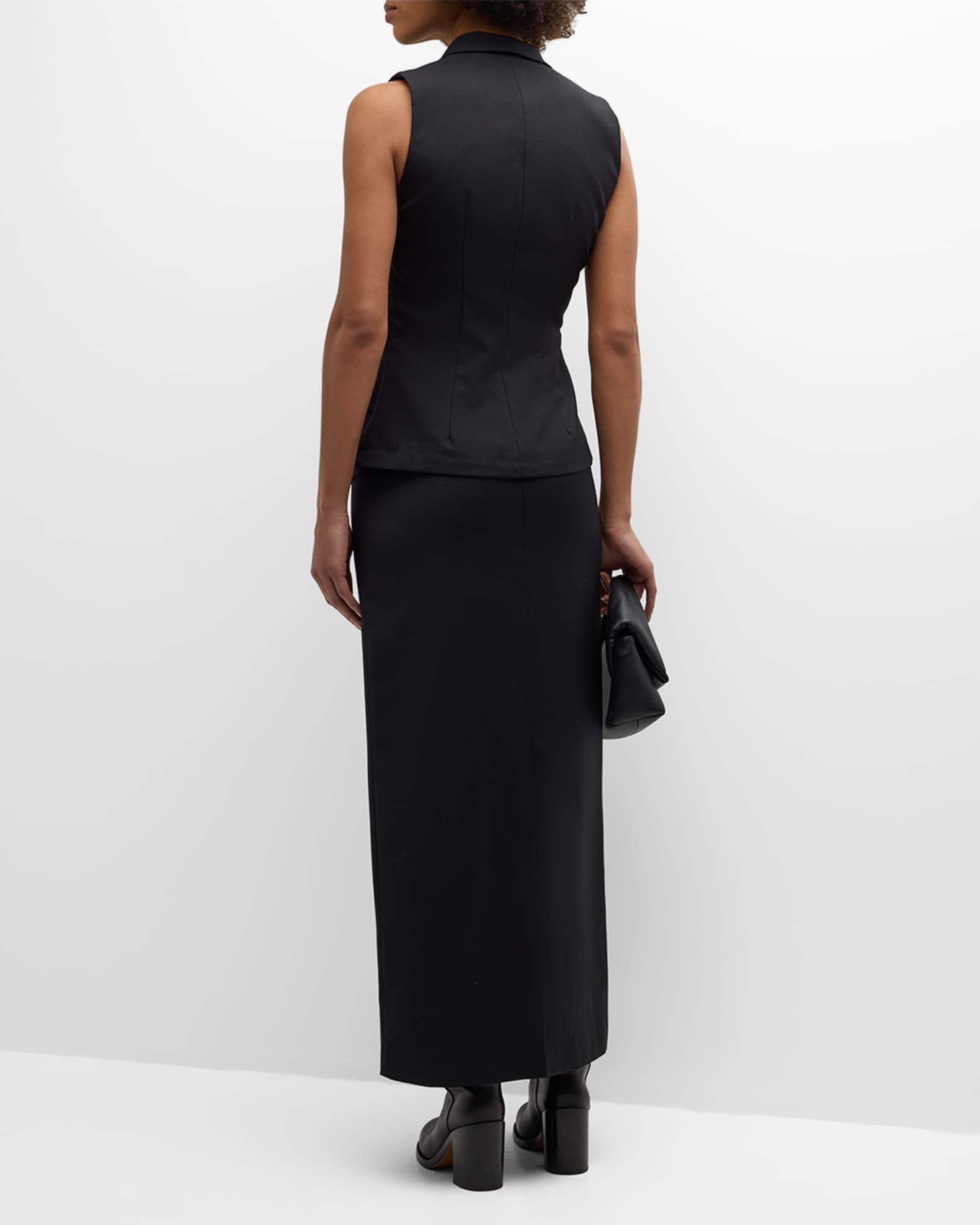 Wynn Hamlyn Harry Sleeveless Cut-Out Top | Neiman Marcus