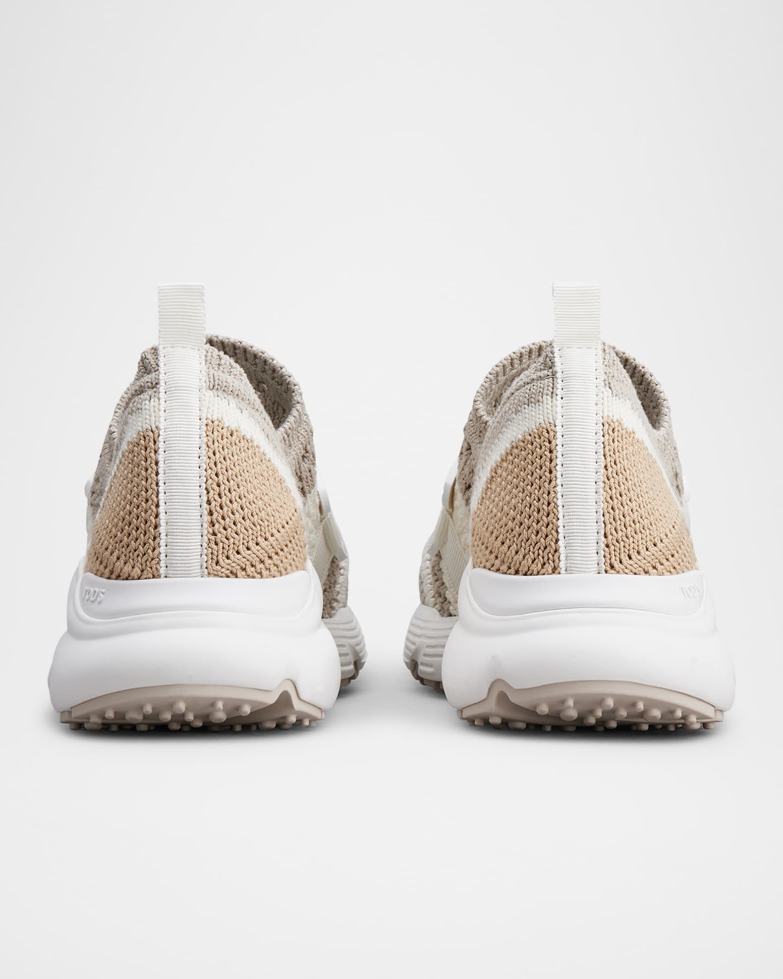Tod's Stretch Woven Cotton Runner Sneakers | Neiman Marcus