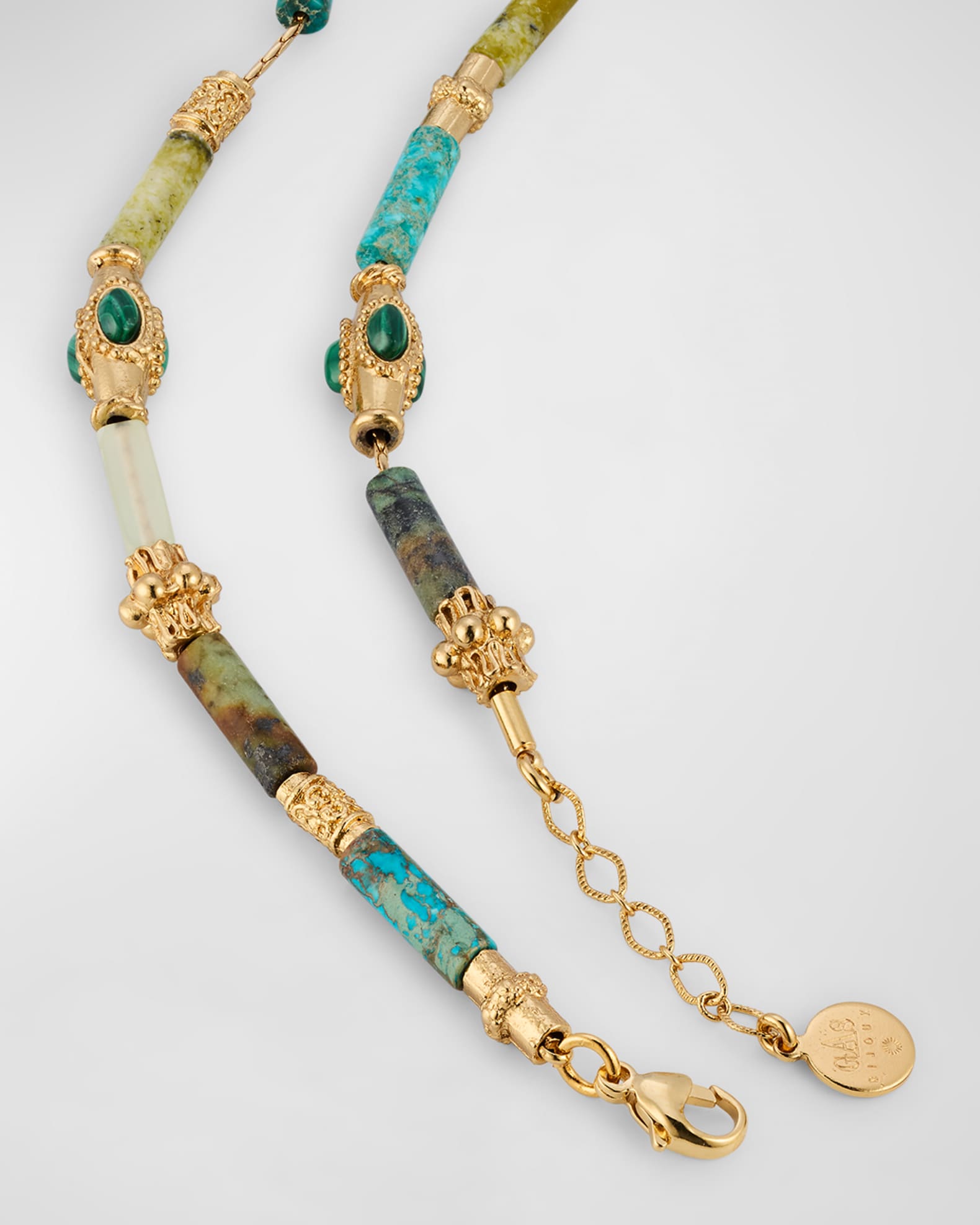 Gas Bijoux Kali Necklace, Brown Pattern | Neiman Marcus