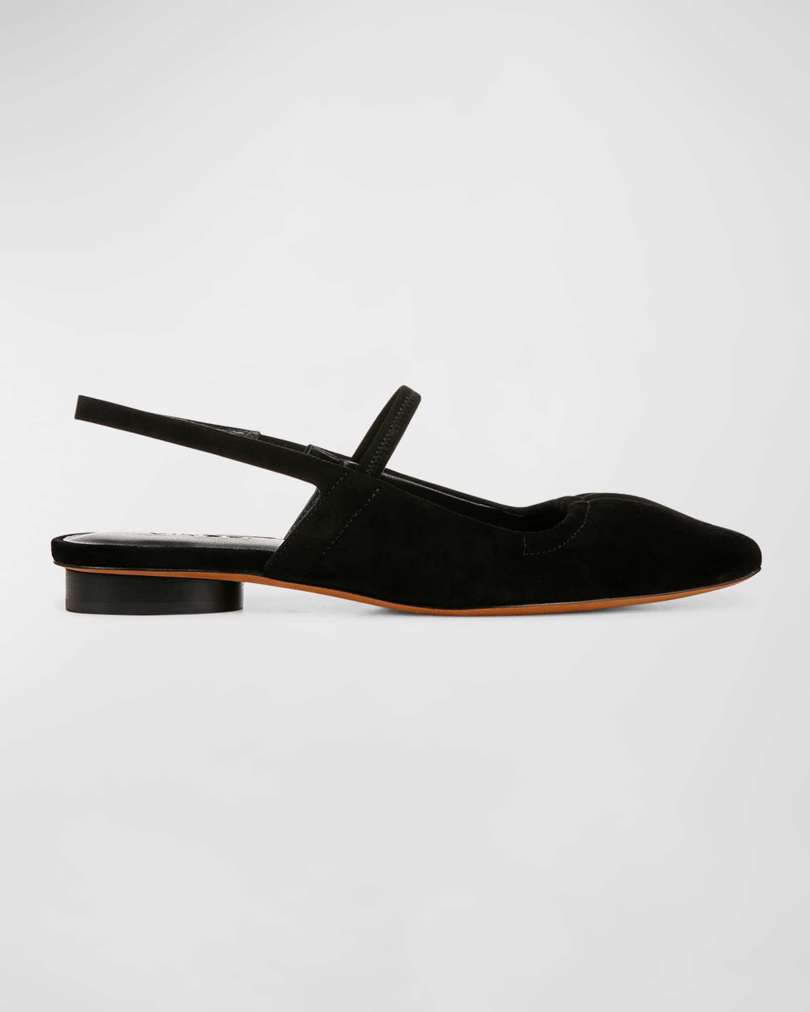 Venice Suede Slingback Ballerina Flats | Neiman Marcus