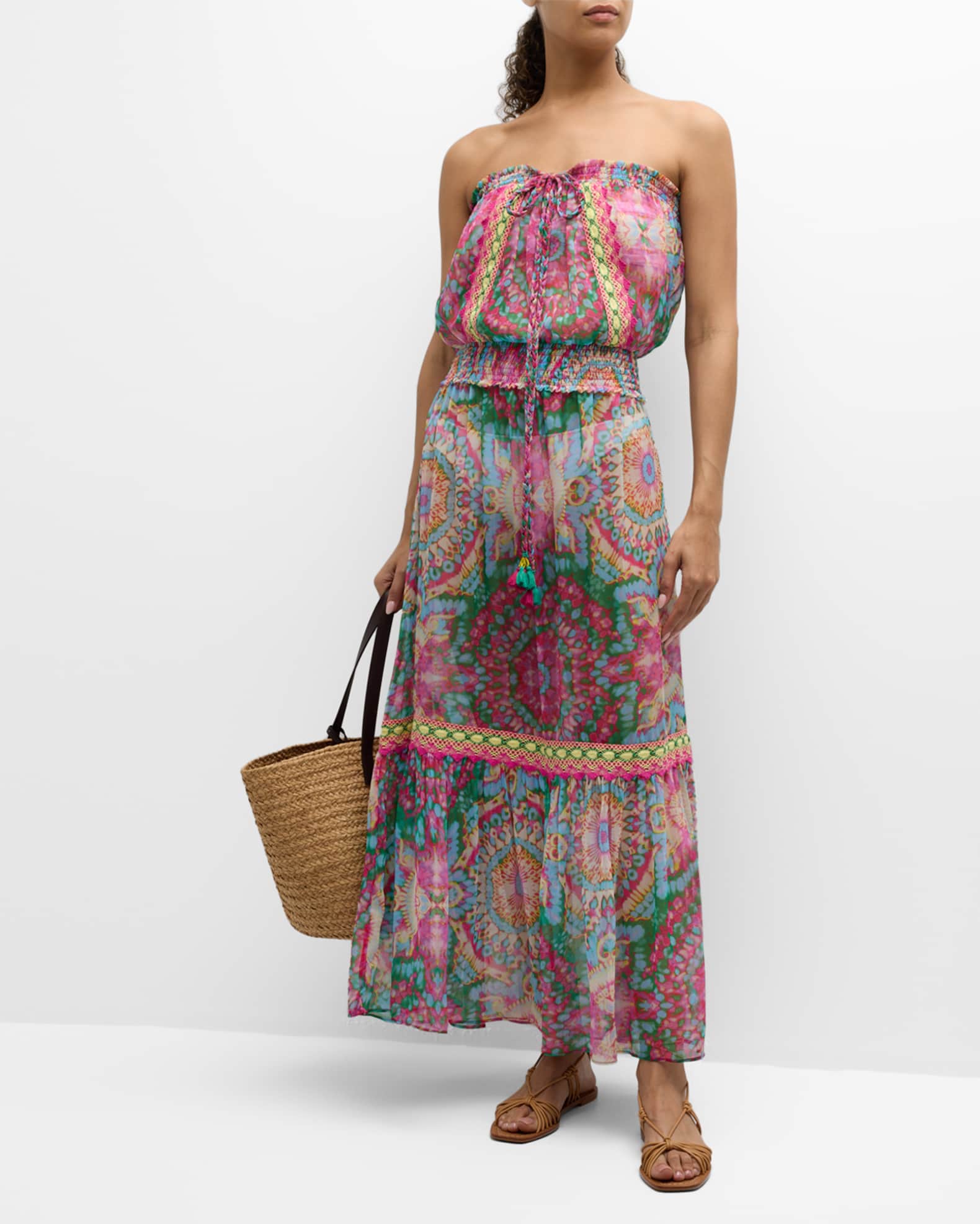 Ramy Brook Miranda Printed Maxi Dress Neiman Marcus