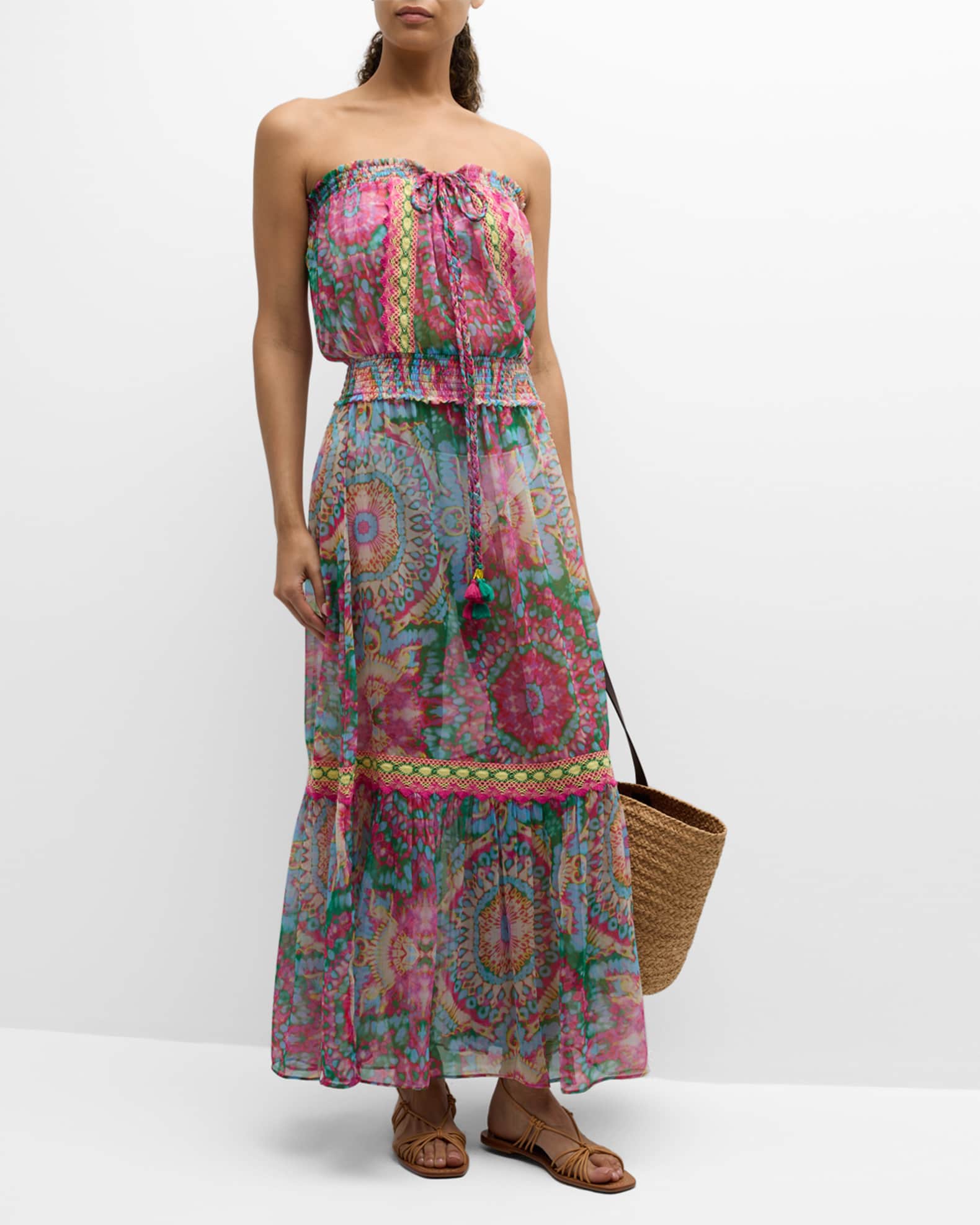 Ramy Brook Miranda Printed Maxi Dress Neiman Marcus