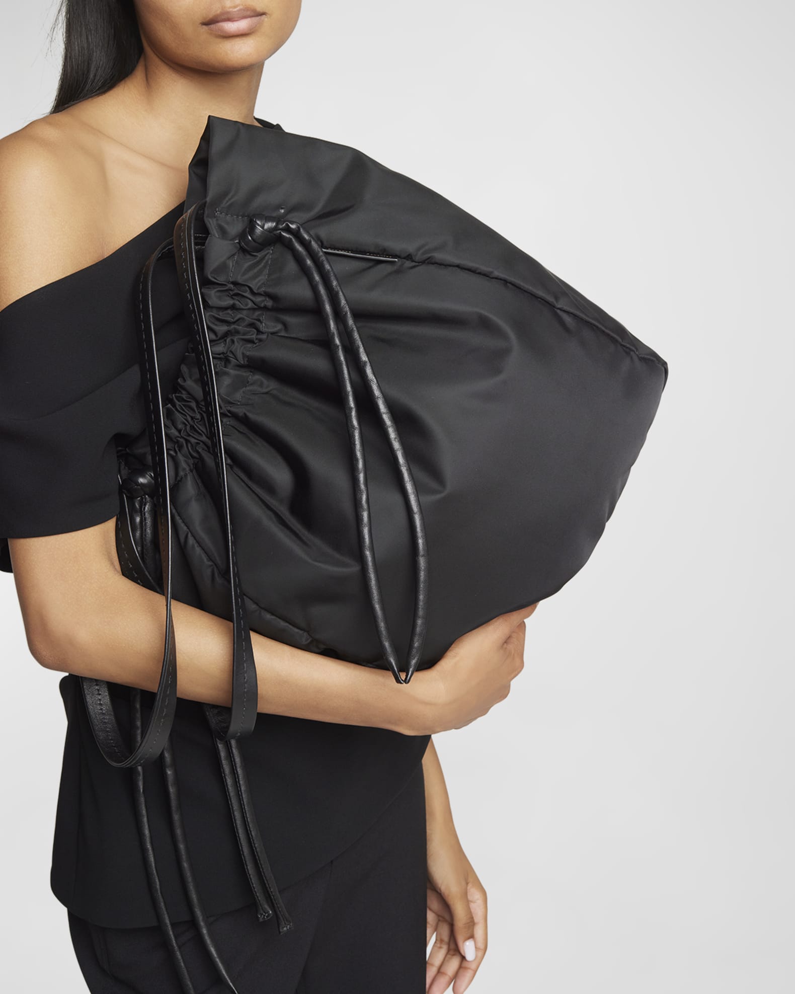 Proenza Schouler Drawstring North-South Tote Bag | Neiman Marcus