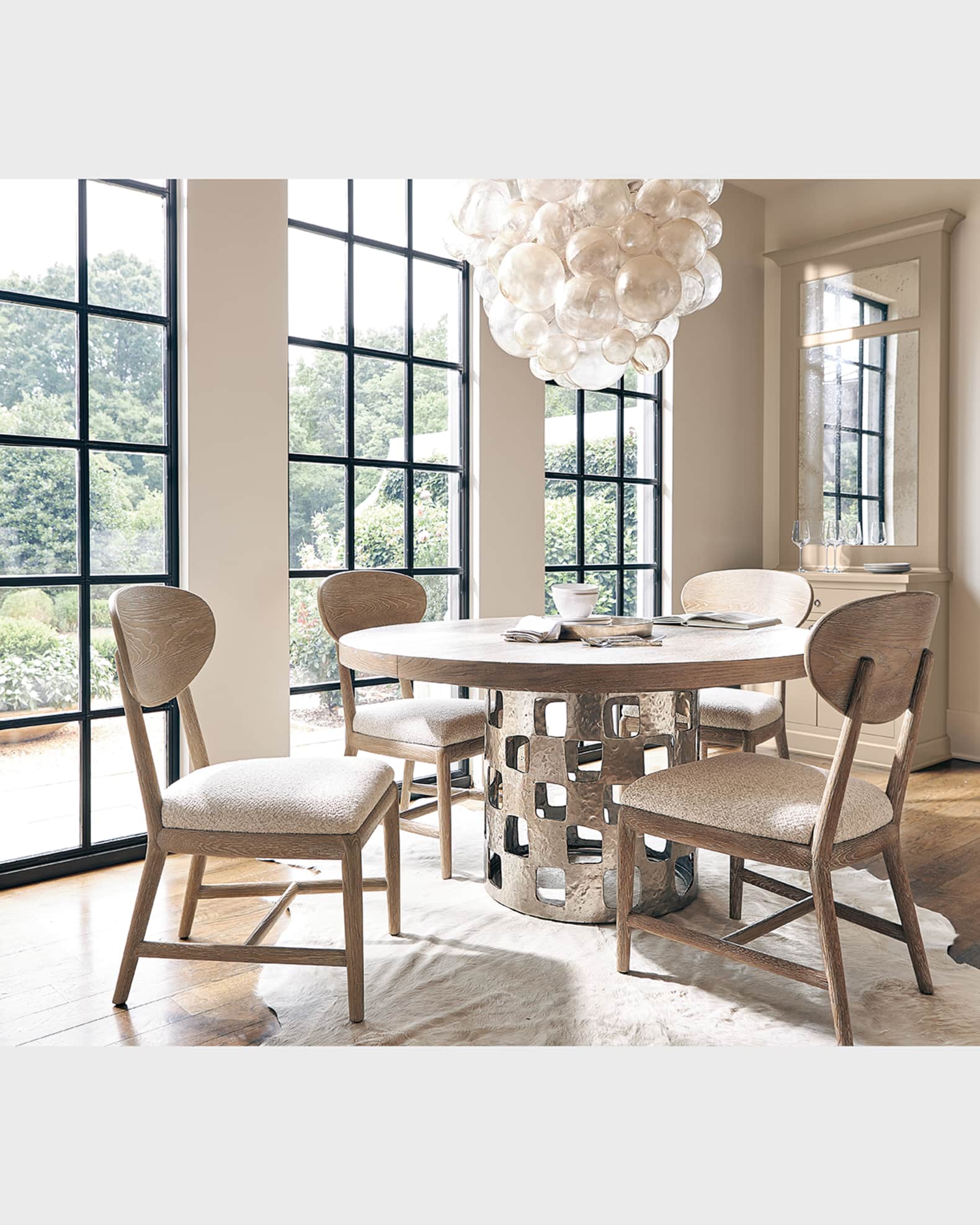 Bernhardt Aventura Dining Table with 1 Leaf | Neiman Marcus
