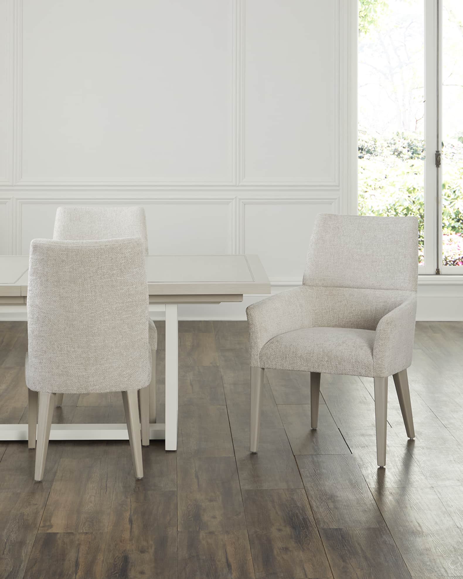 Bernhardt Stratum Dining Table with Two Leaves | Neiman Marcus