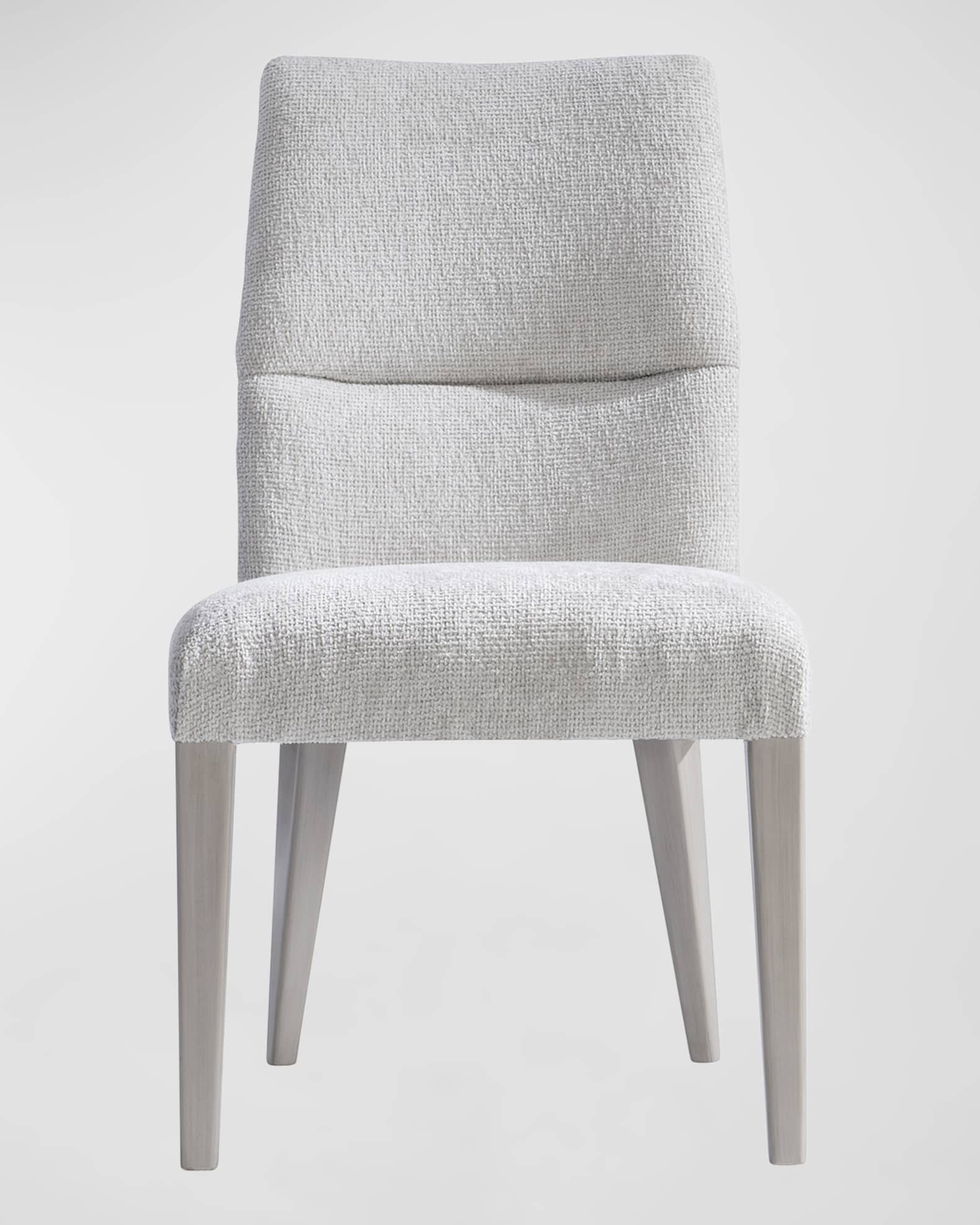 Bernhardt Stratum Curved Upholstered Dining Side Chair | Neiman Marcus