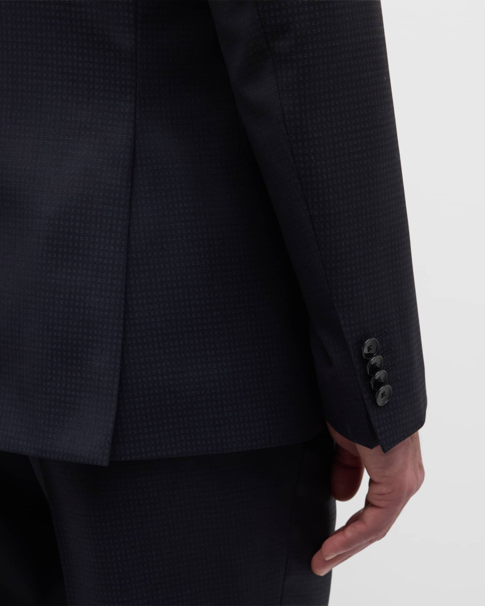 BOSS Men's Slim-Fit Wool Two-Button Suit | Neiman Marcus