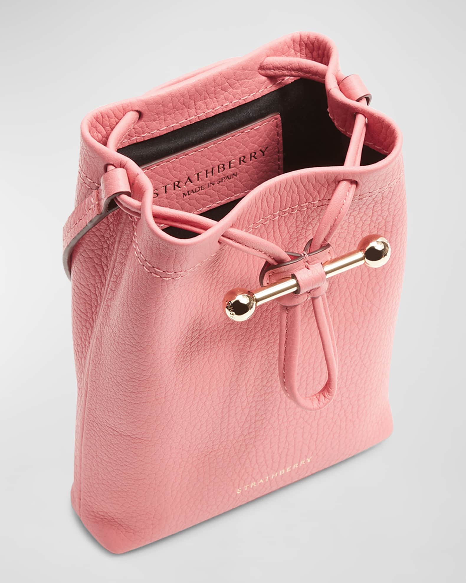 STRATHBERRY Osette Pouch Leather Crossbody Bag | Neiman Marcus