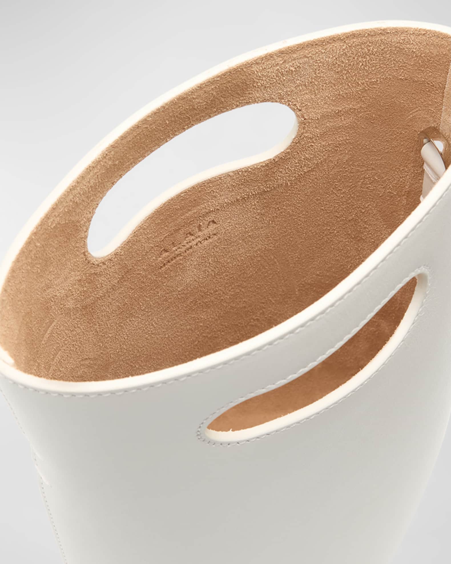 ALAIA Folded Small Bag in Leather | Neiman Marcus