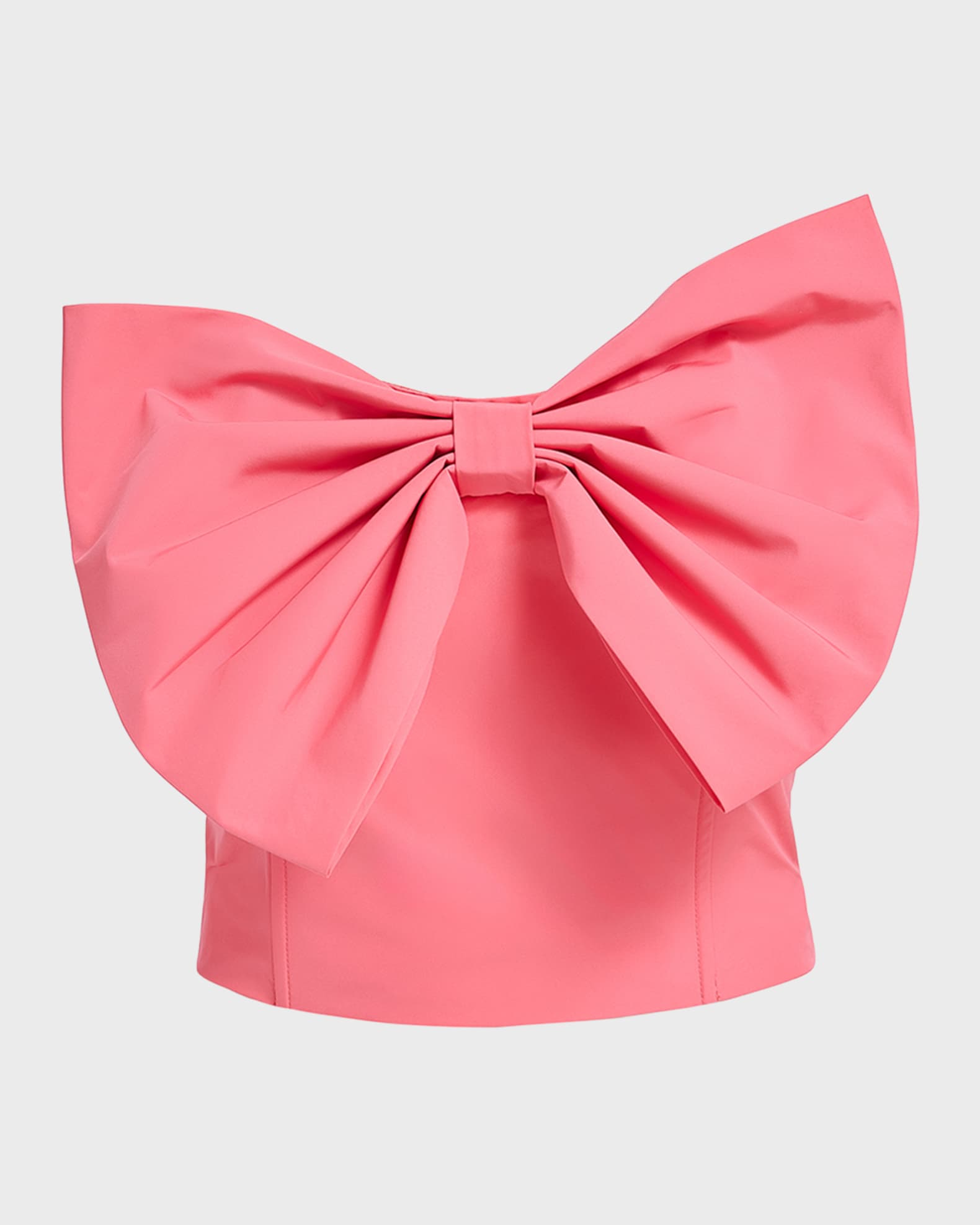Essentiel Antwerp Freesia Strapless Bow Bodice Top | Neiman Marcus