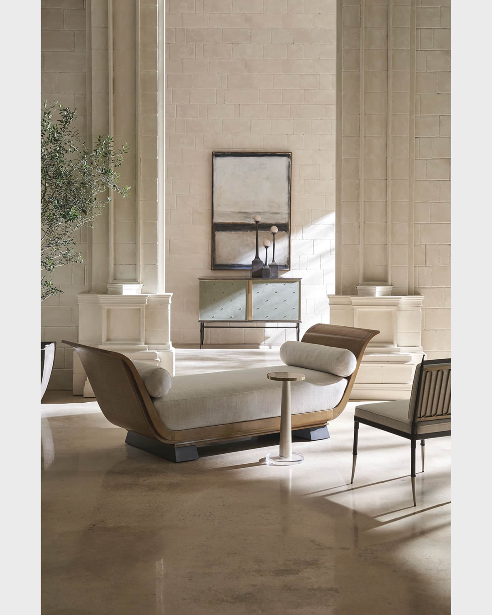 Caracole Infinity Bench - 89" | Neiman Marcus