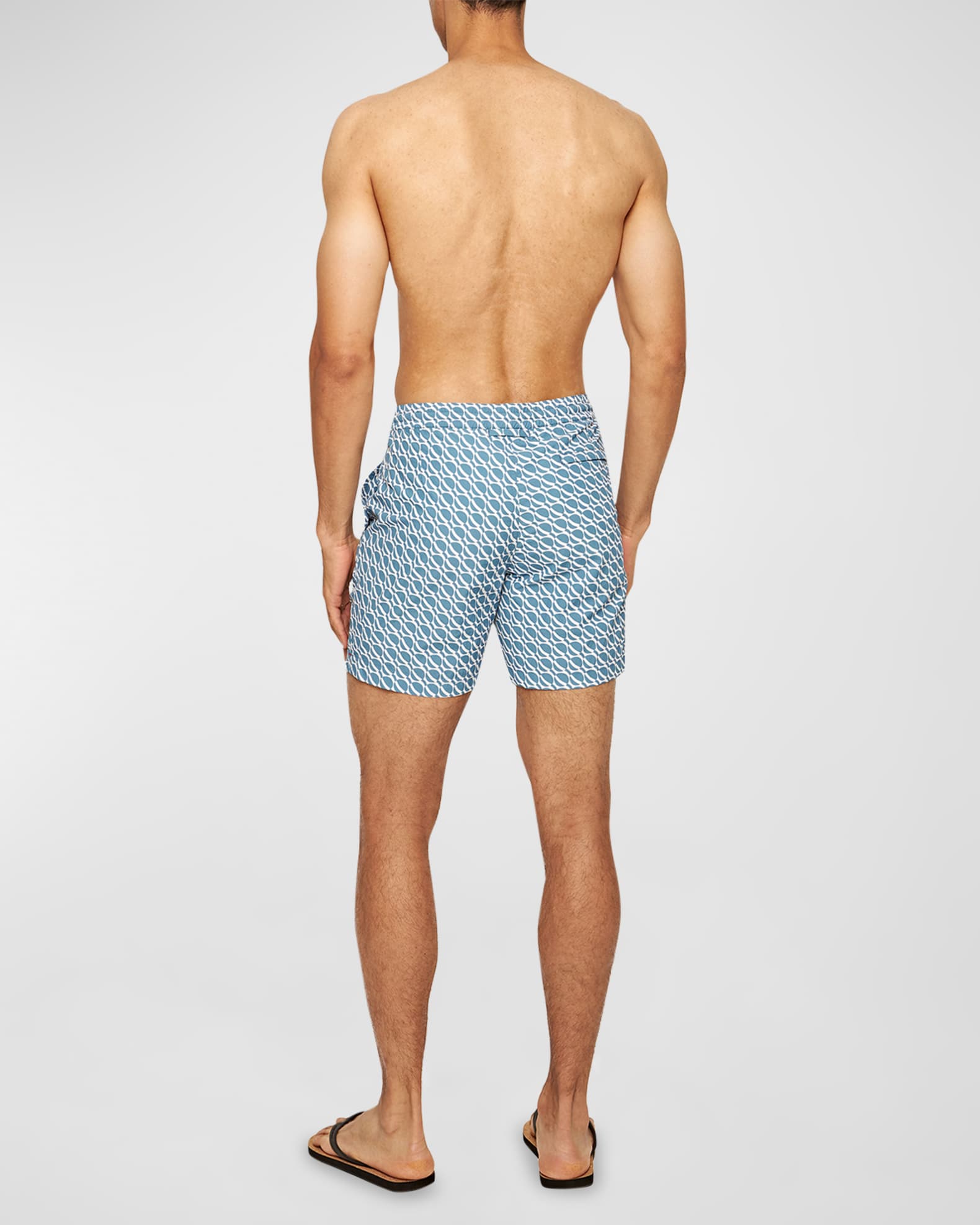 Orlebar Brown Men's Standard Orbit Swim Shorts | Neiman Marcus