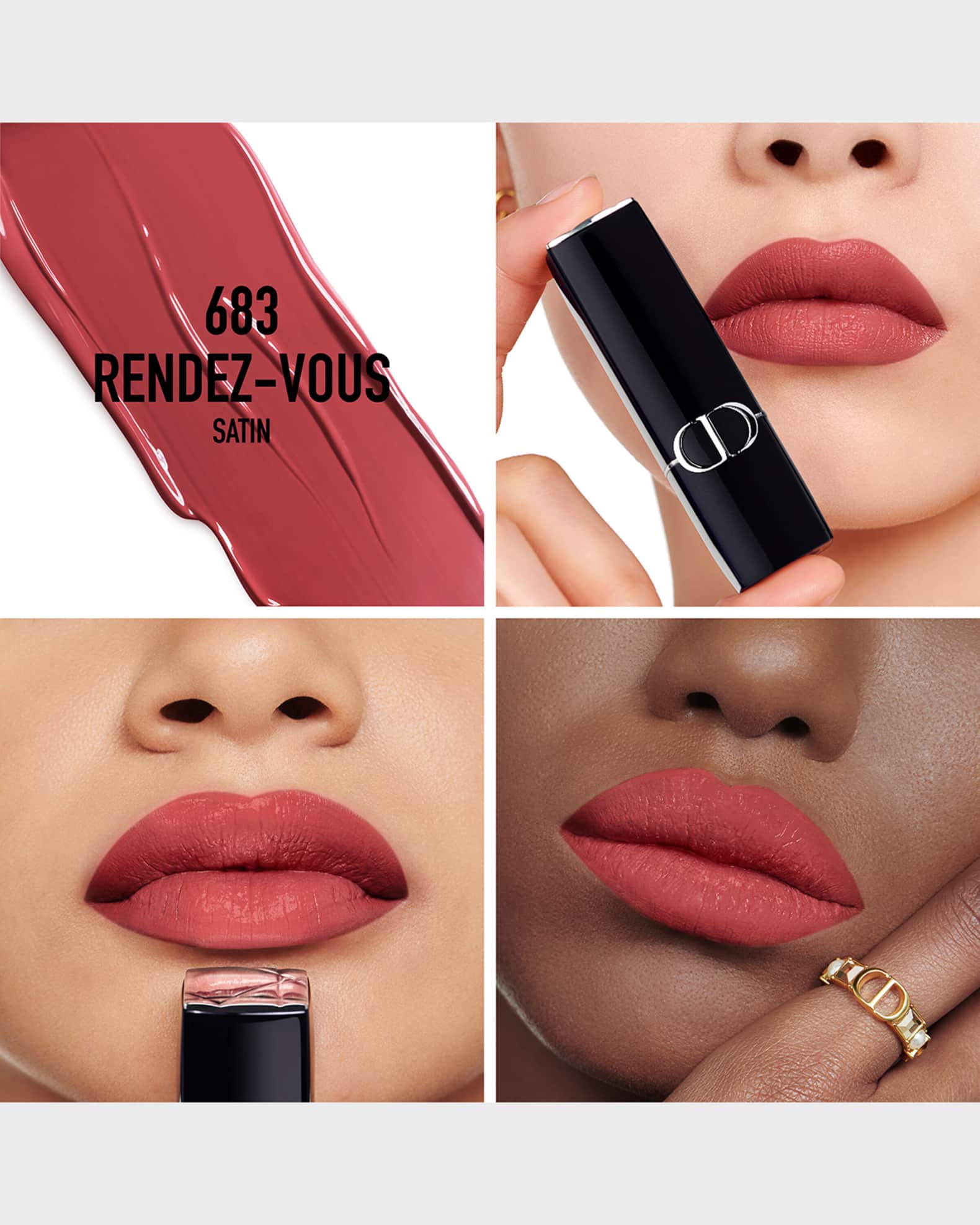 DIOR Dior Rouge Satin Lipstick Refill | Neiman Marcus