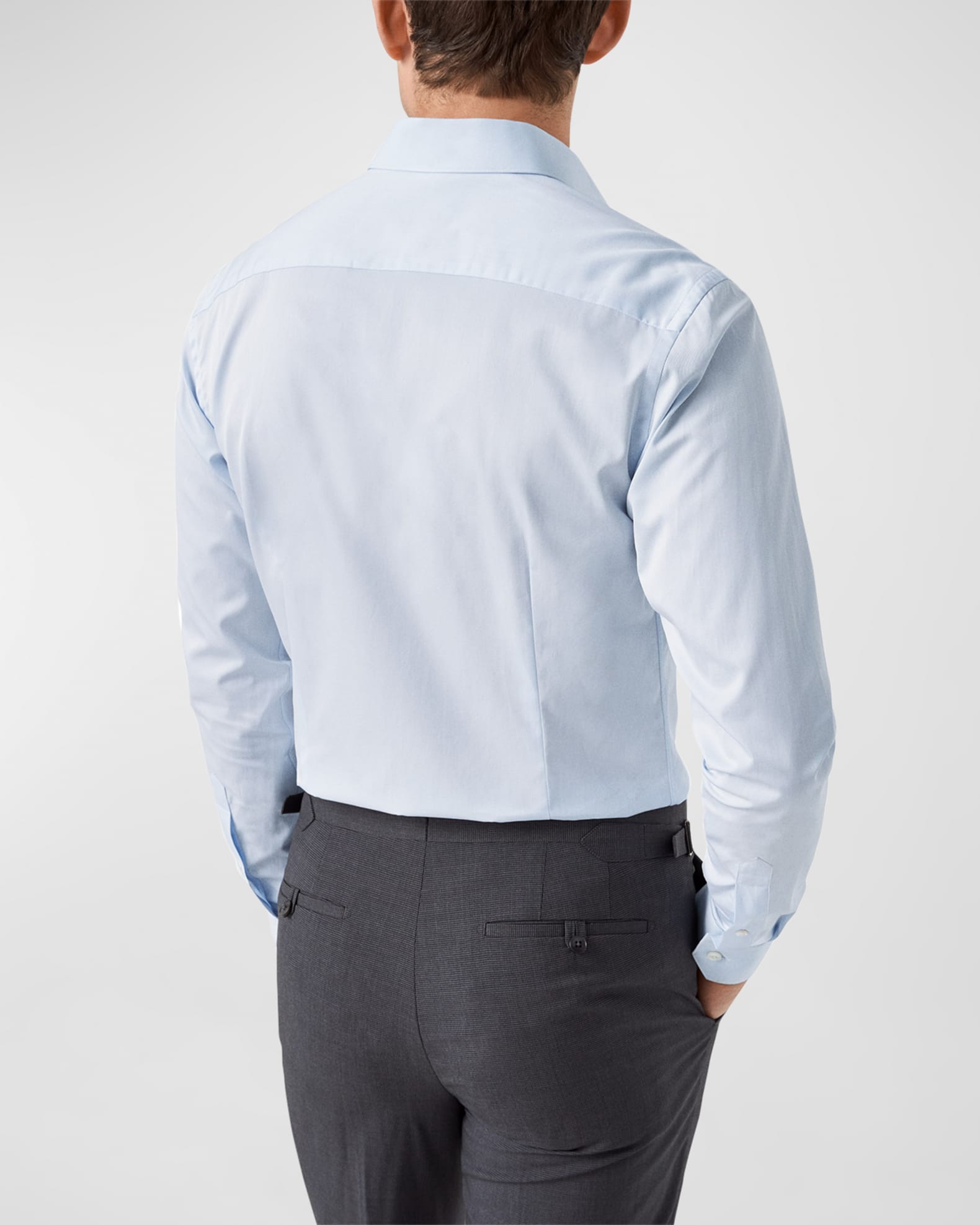 Eton Men's Contemporary Fit Elevated Twill Shirt | Neiman Marcus