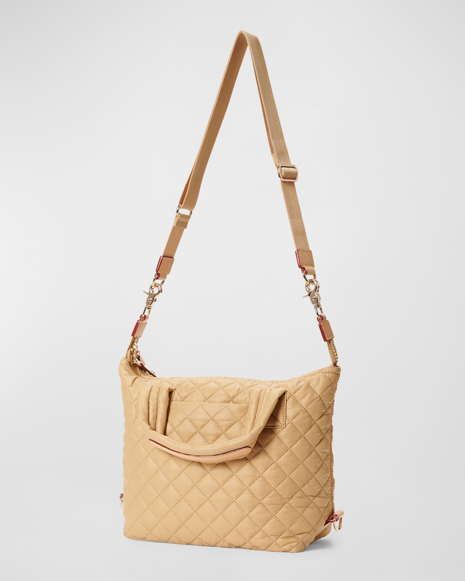 MZ WALLACE Sutton Deluxe Small Quilted Top-Handle Bag | Neiman Marcus