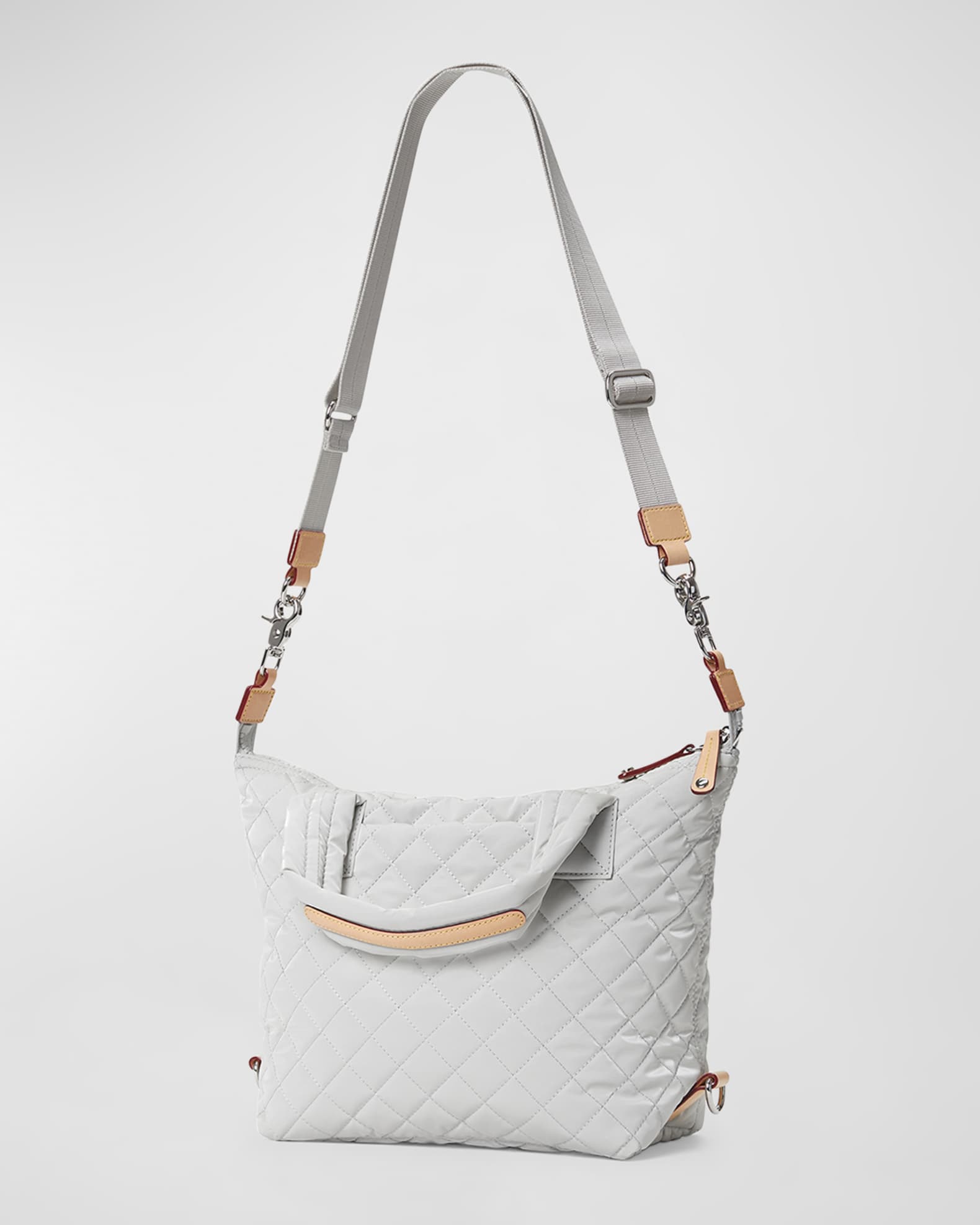 MZ WALLACE Sutton Deluxe Small Quilted Top-Handle Bag | Neiman Marcus