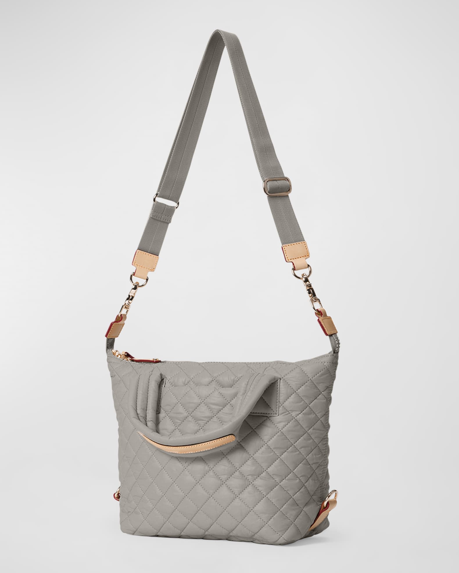 MZ WALLACE Sutton Deluxe Small Quilted Top-Handle Bag | Neiman Marcus