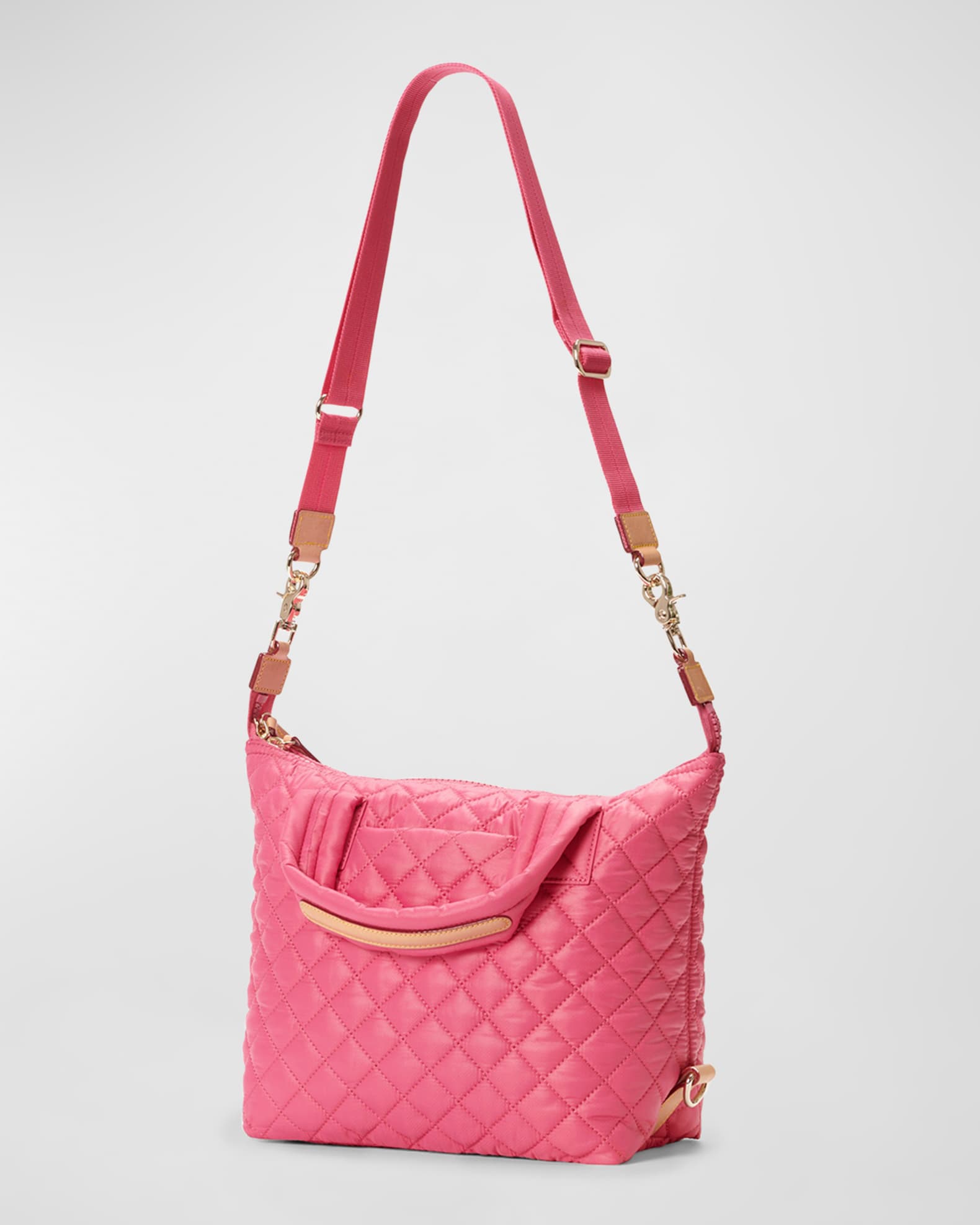MZ WALLACE Sutton Deluxe Small Quilted Top-Handle Bag | Neiman Marcus