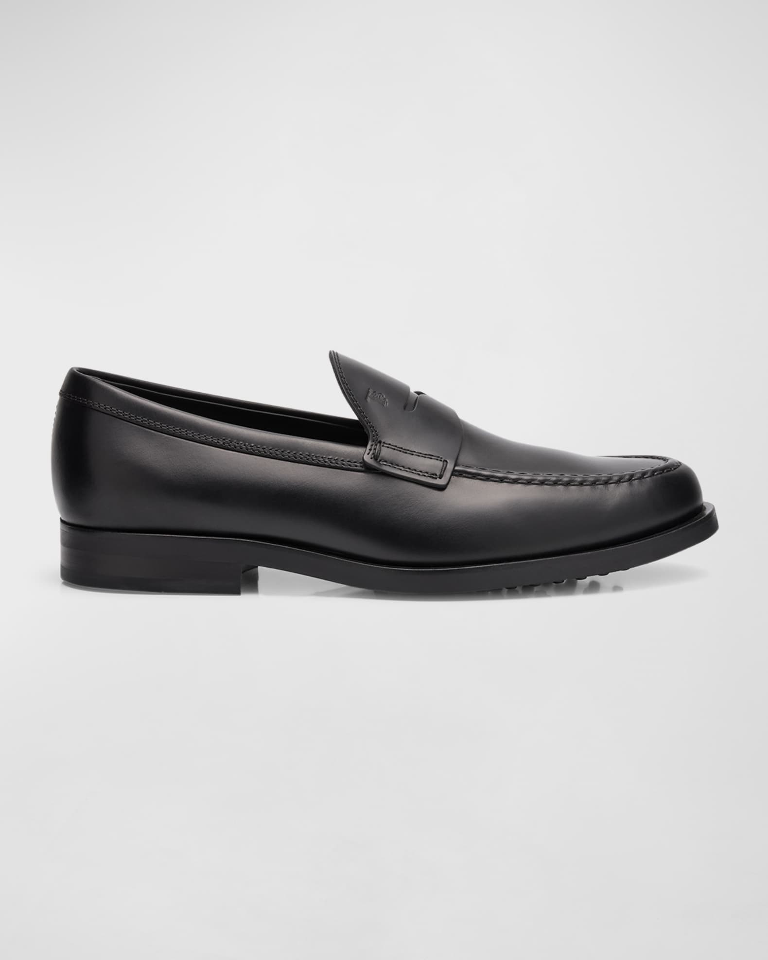 Tod's Men's Leather Moccasin Penny Loafers | Neiman Marcus