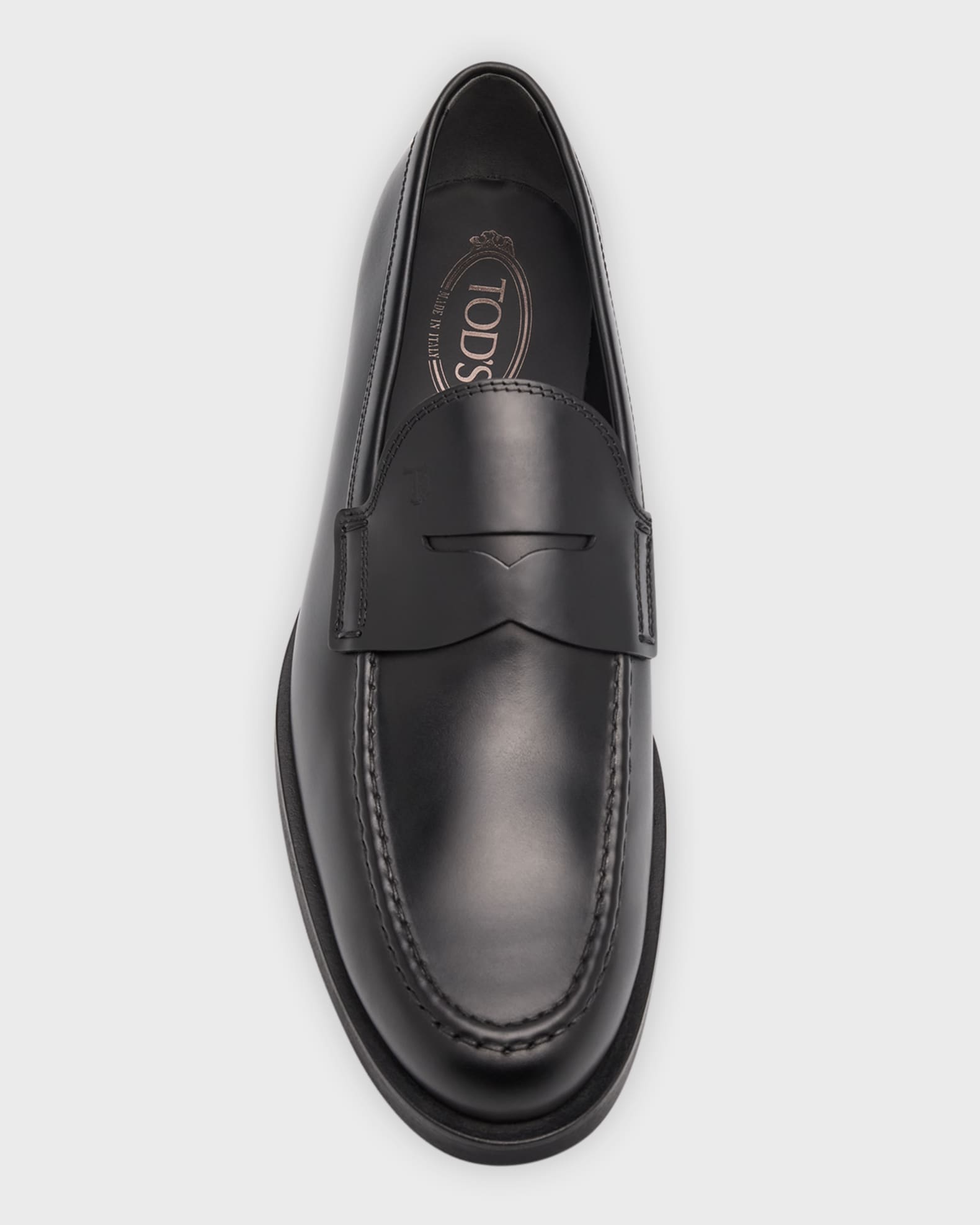 Tod's Men's Leather Moccasin Penny Loafers | Neiman Marcus