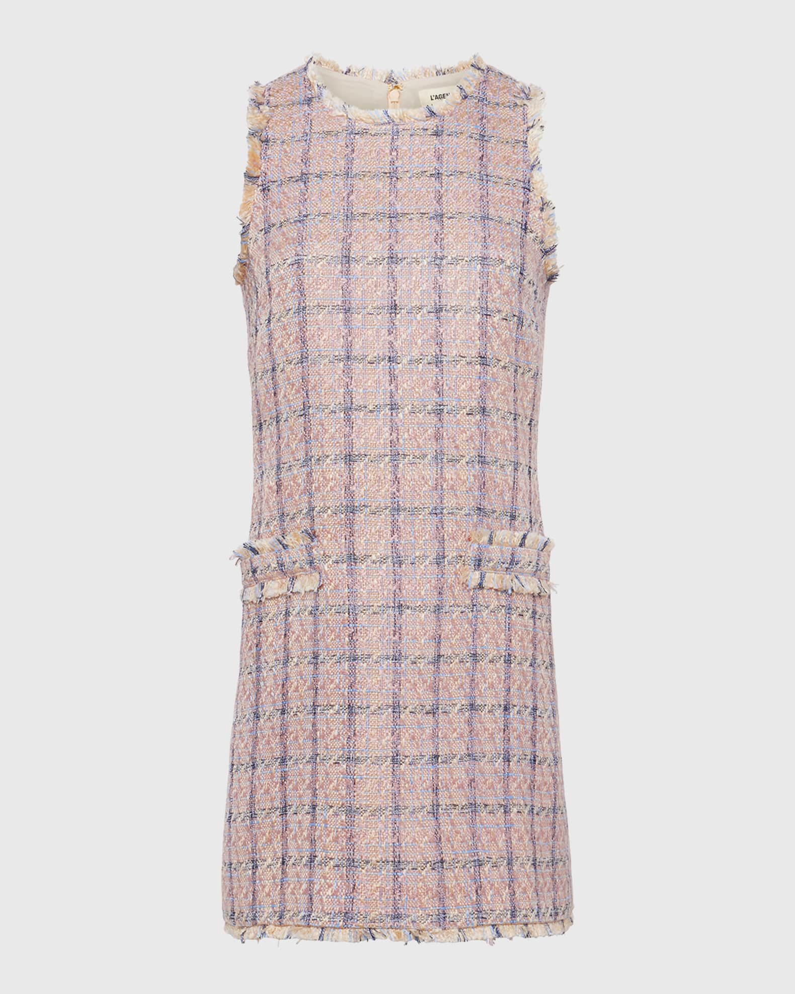 L'Agence Florian Tweed Shift Dress | Neiman Marcus