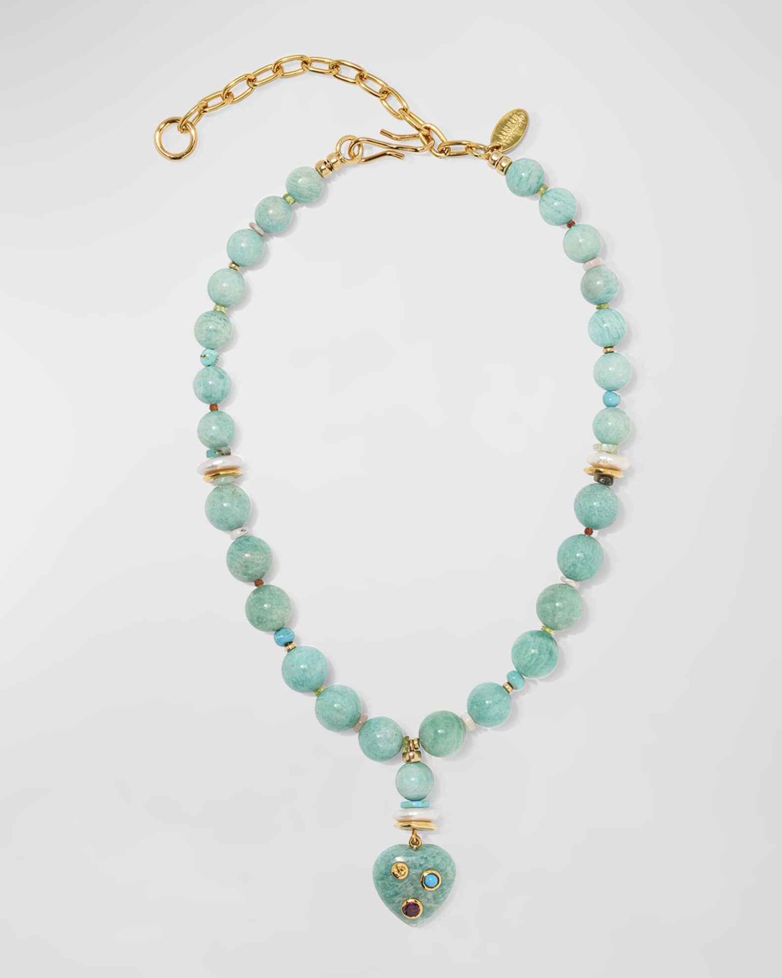 Lizzie Fortunato Rincon Heart Necklace | Neiman Marcus