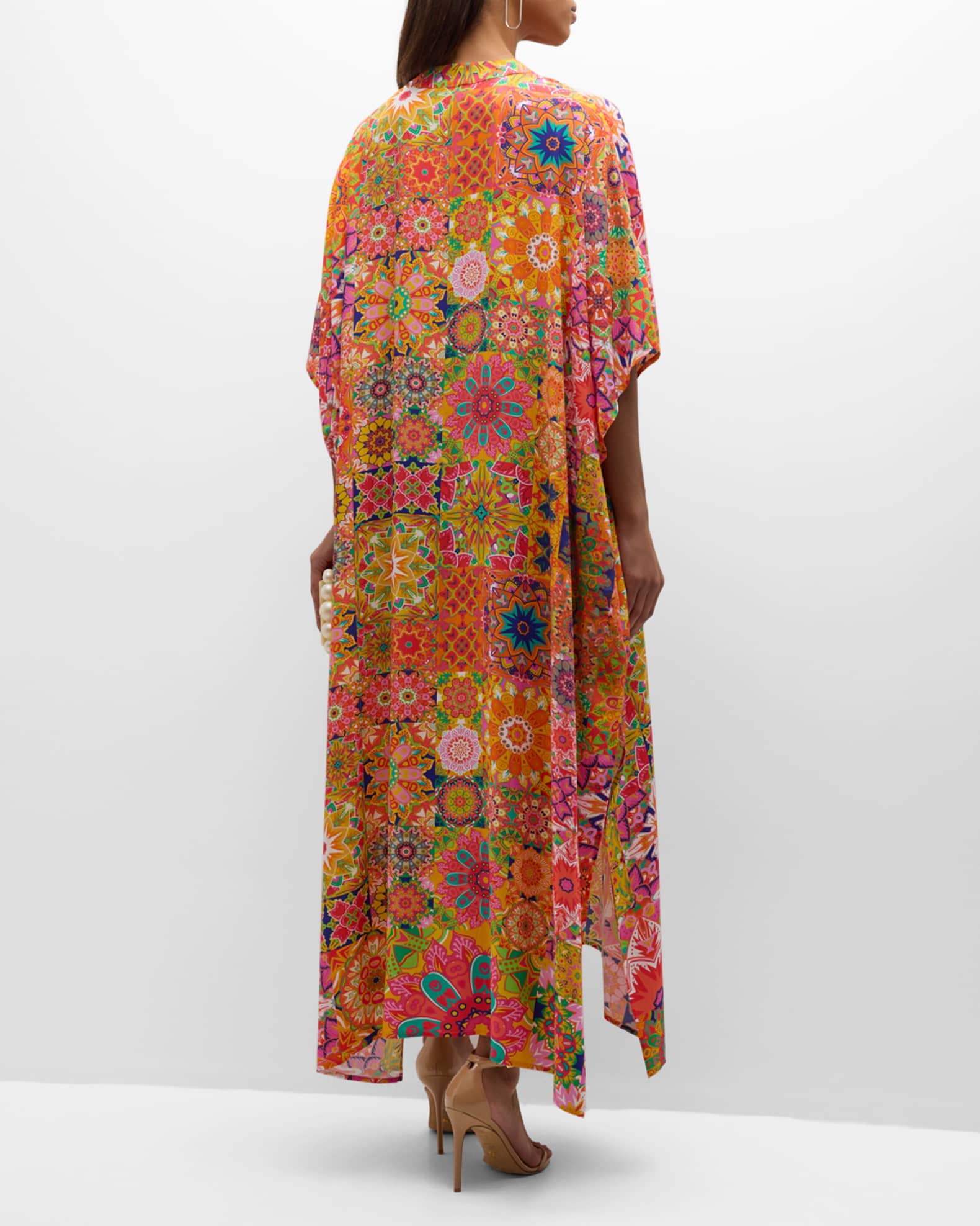 Johnny Was Kaleida Kaftan | Neiman Marcus