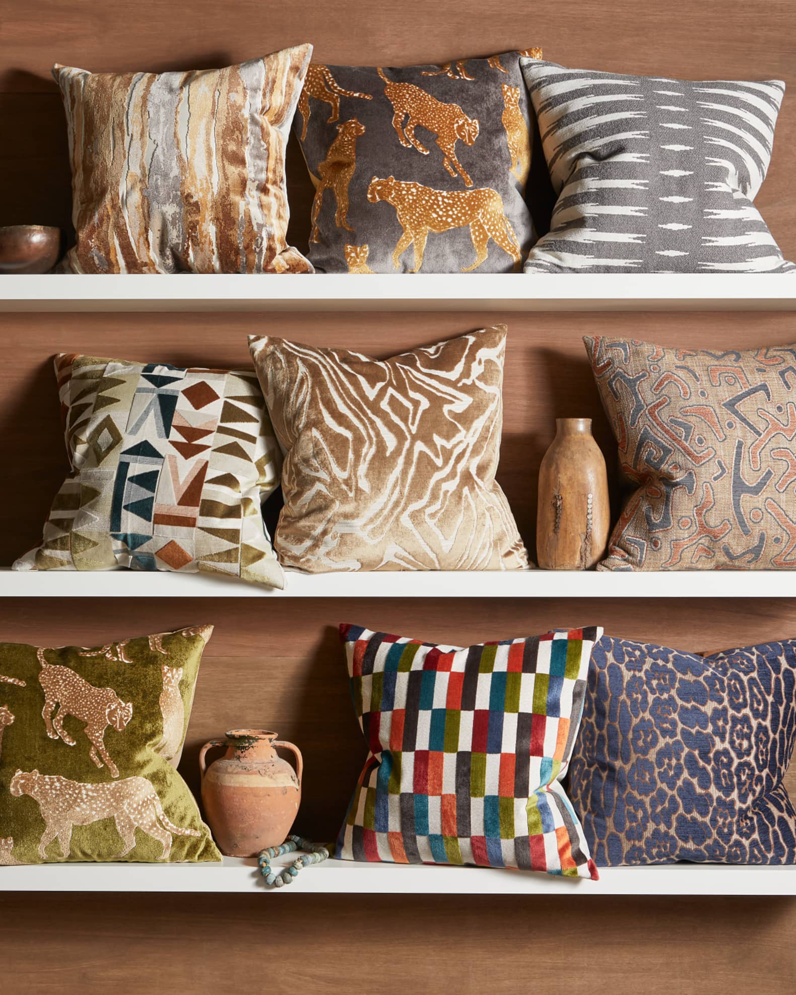 D.V. KAP Home Animique Pillow, 24" Square | Neiman Marcus