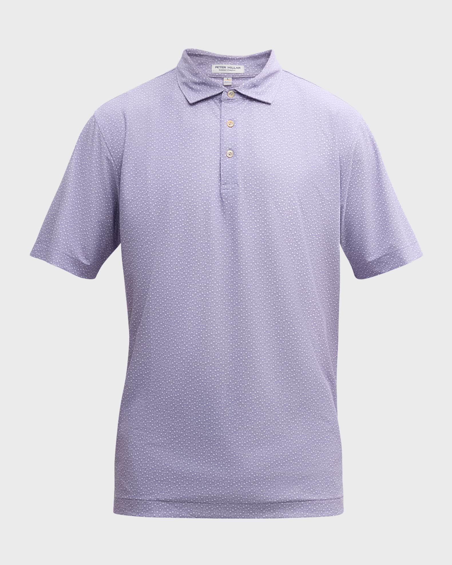 Peter Millar Men's Tee It High Performance Mesh Polo Shirt | Neiman Marcus