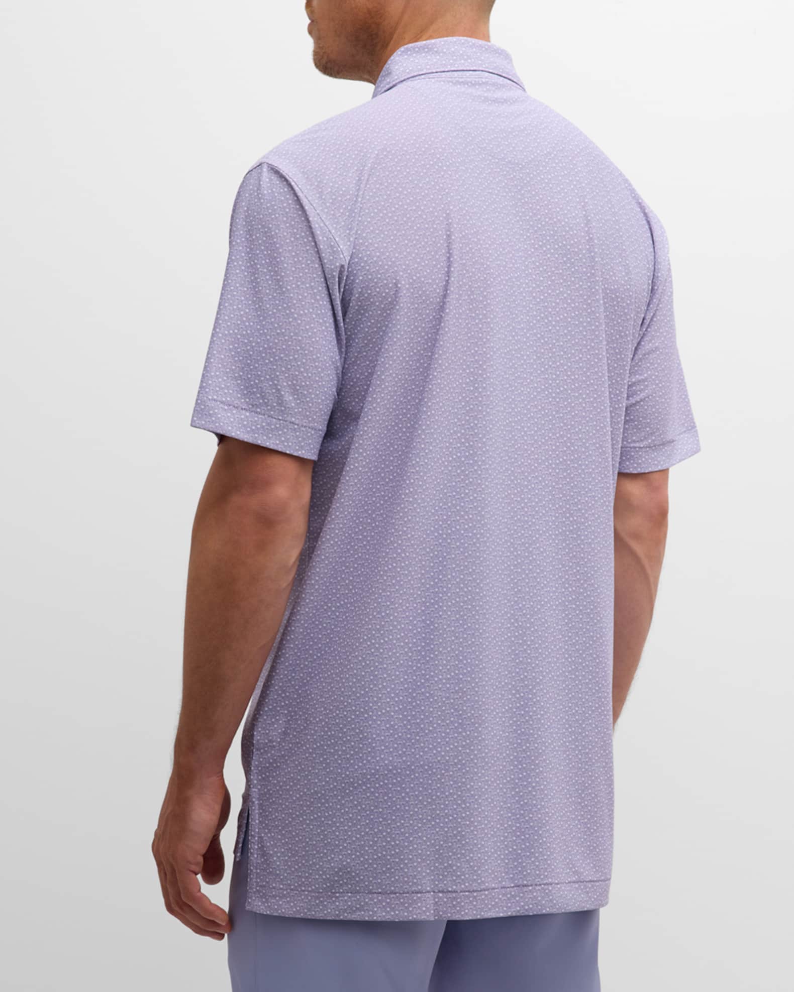 Peter Millar Men's Tee It High Performance Mesh Polo Shirt | Neiman Marcus