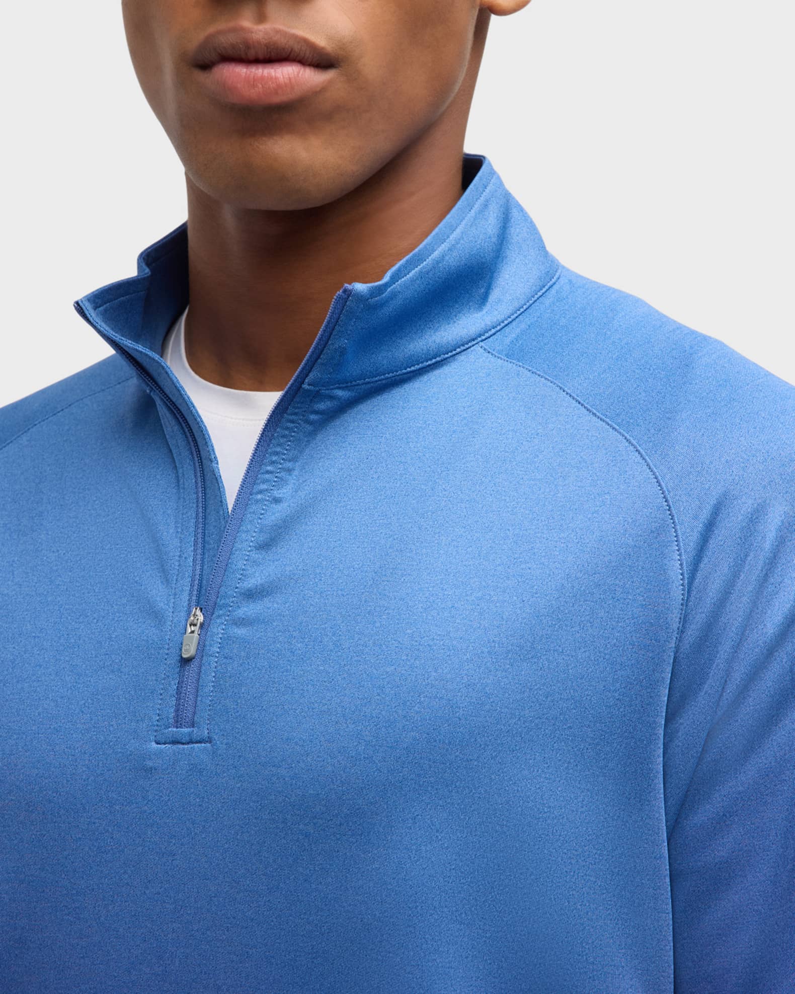 Peter Millar Men's Perth Ombre Performance Quarter-Zip Sweater | Neiman ...