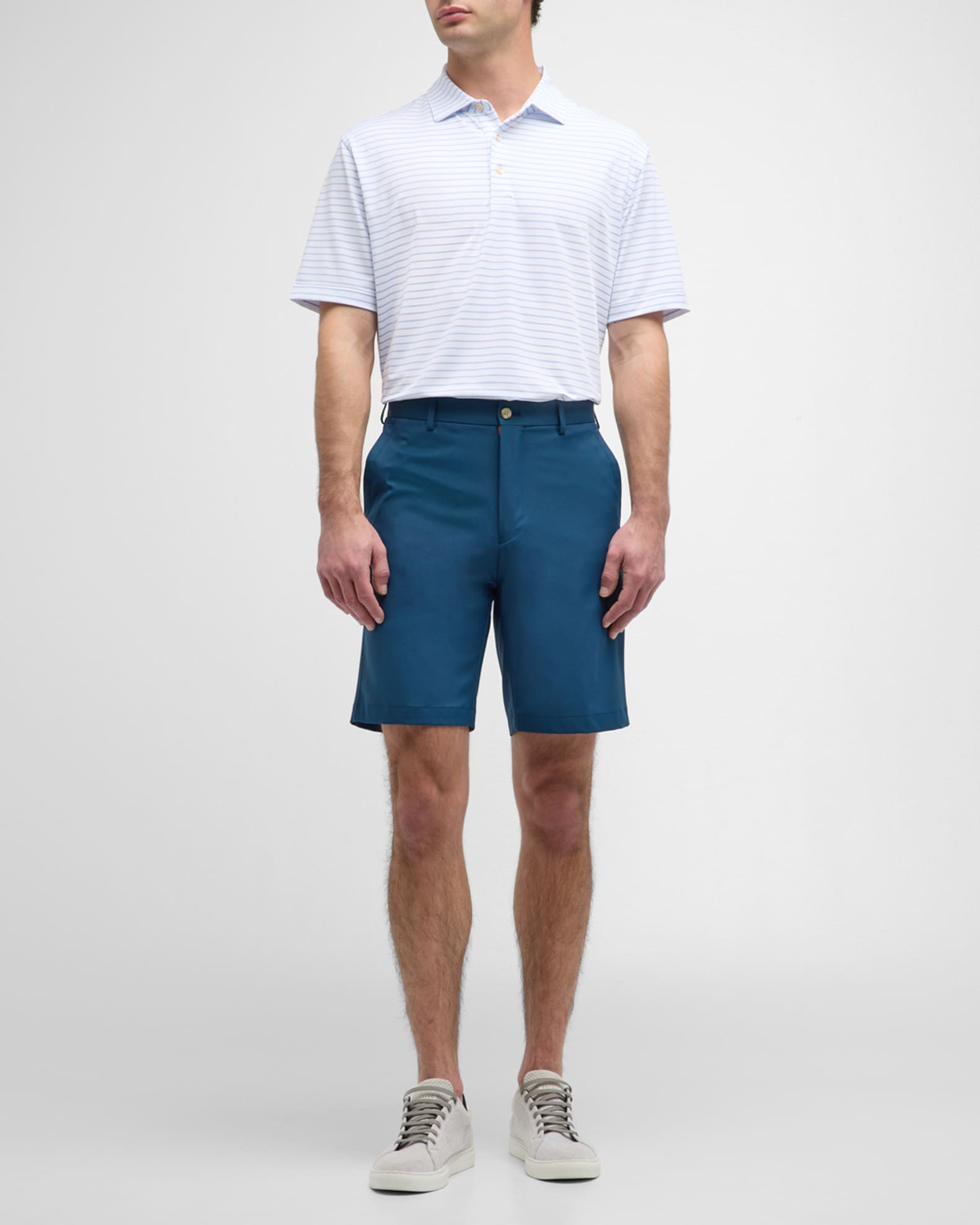 Men's Drum Performance Jersey Polo Shirt | Neiman Marcus