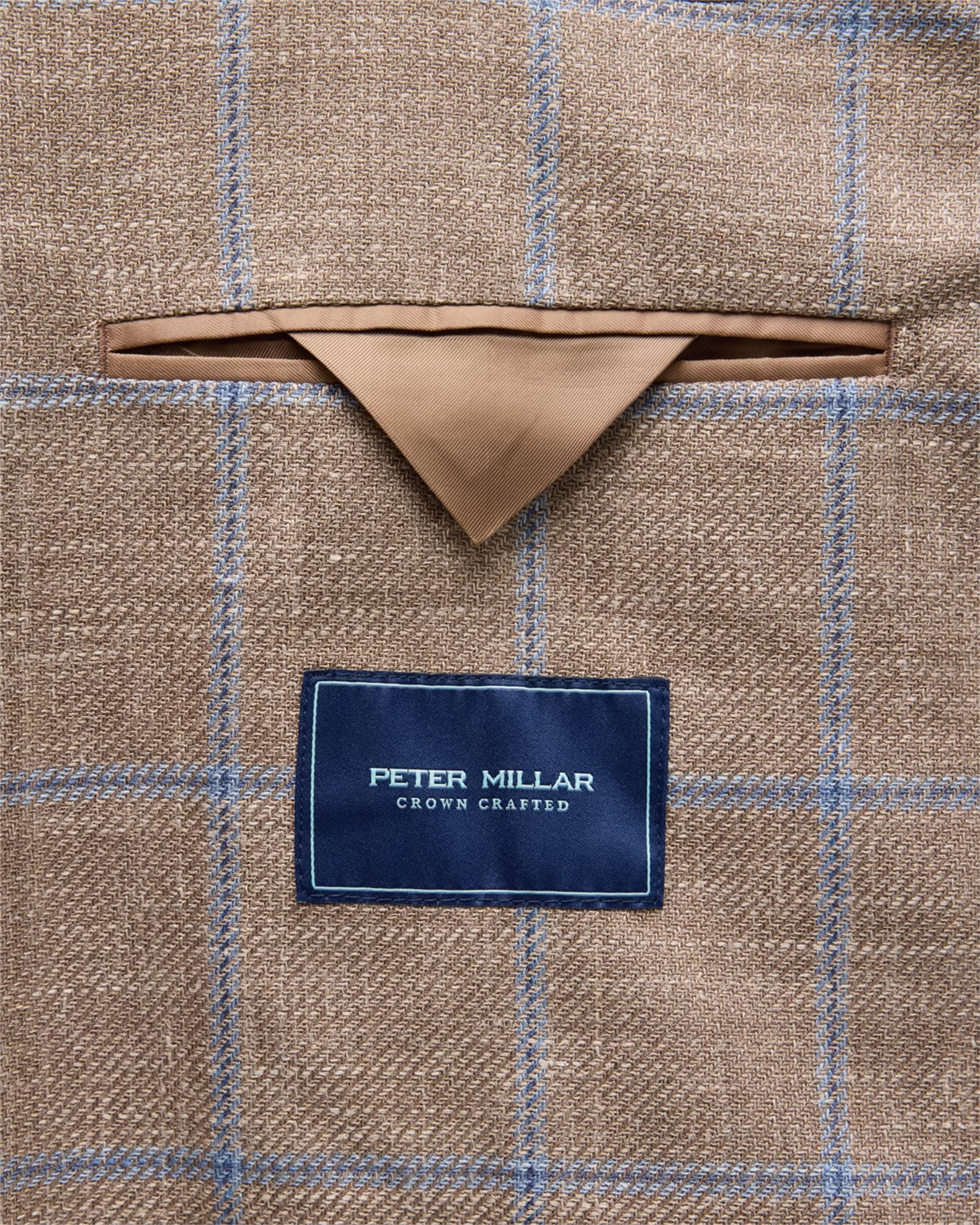 Peter Millar Men's Mason Windowpane Two-Button Sport Coat | Neiman Marcus